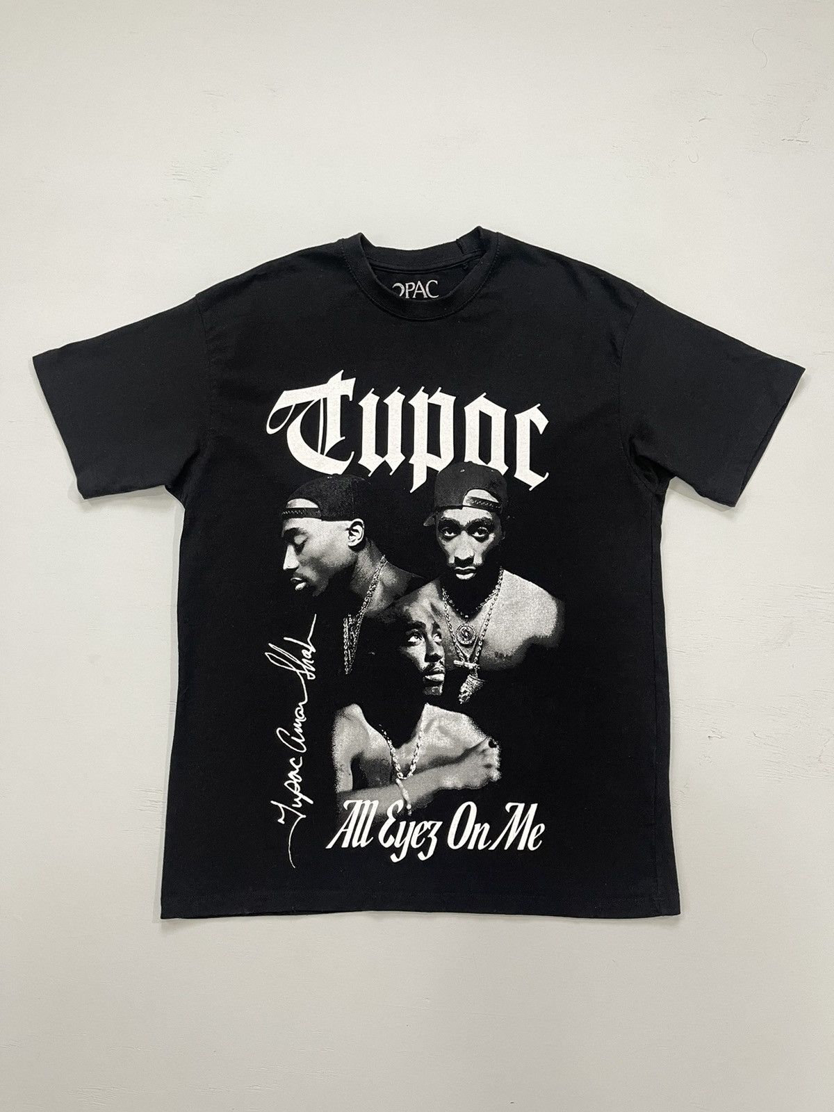 Band Tees × Rap Tees × Vintage Tupac All Eyez On Me Rap Vintage T-Shirt ...