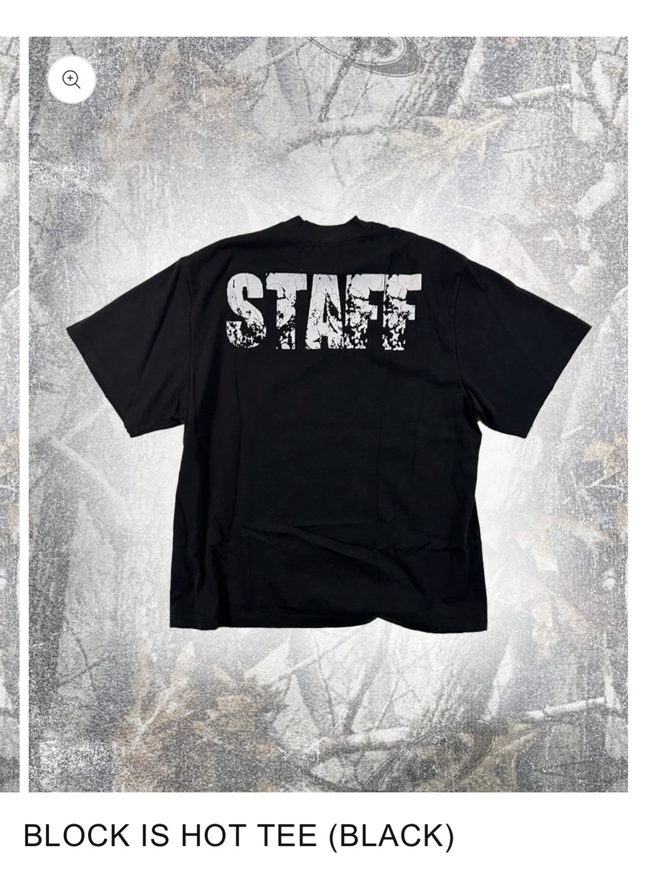 G59 Records × STAFF WORKFORCE Staff Workforce/Block Is Hot T Shirt | Grailed