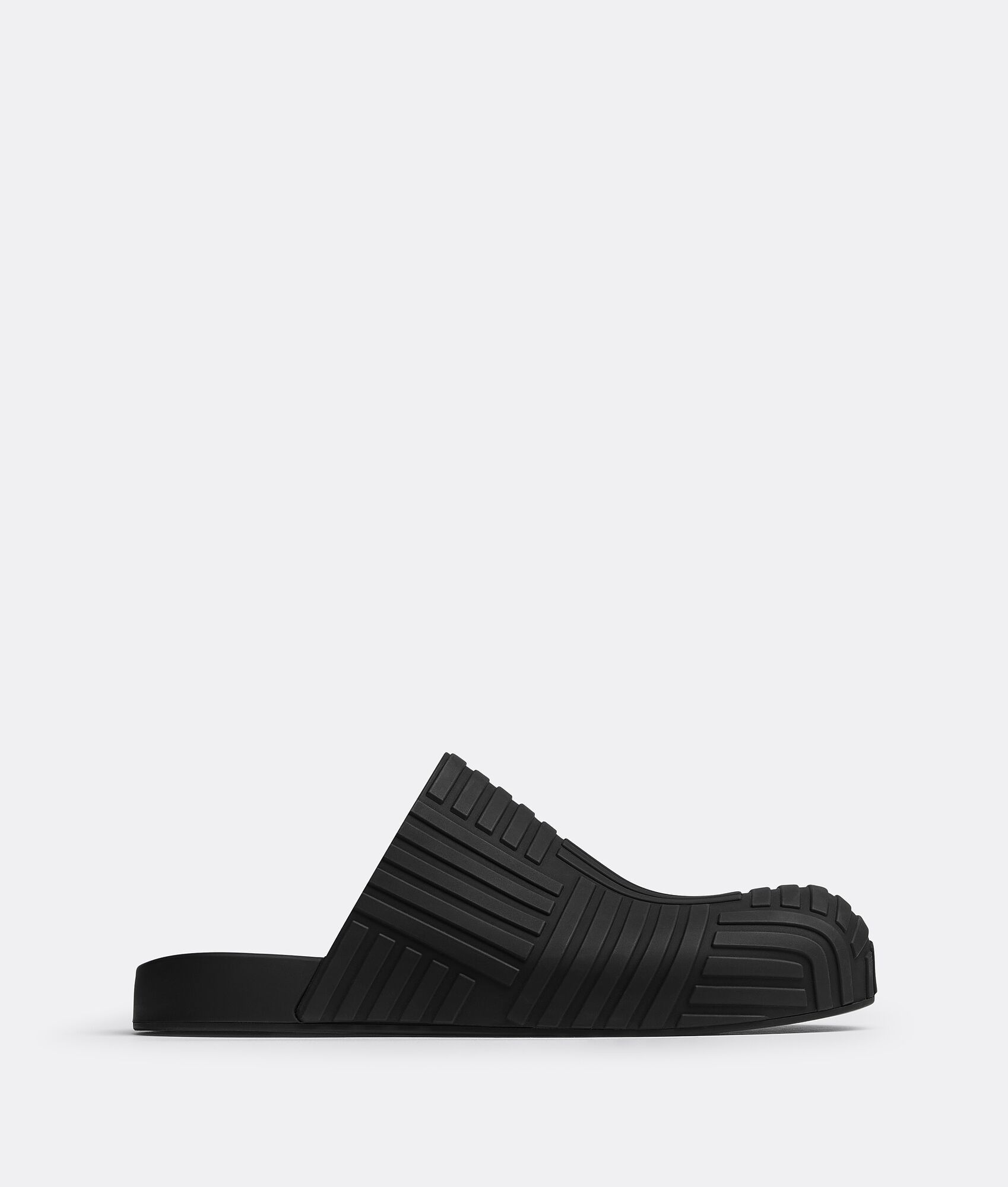 Bottega Veneta Sllider Rubber Clogs in Black | Grailed