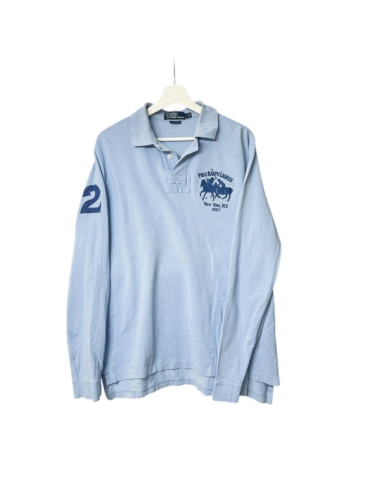 Ralph Lauren × Rare × Streetwear Rare chief keef longsleeve polo hype swag drill y2k vintage ...