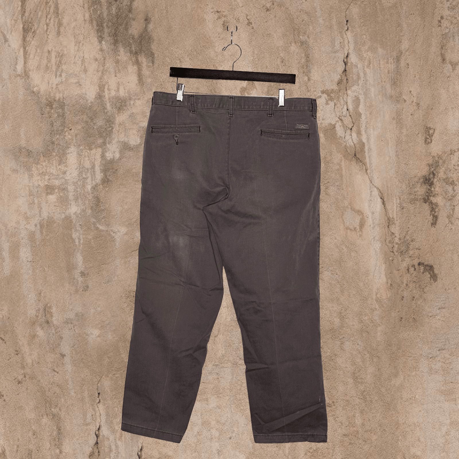 Lee × Streetwear × Vintage Chocolate Brown Lee Khakis Pants Baggy Fit ...