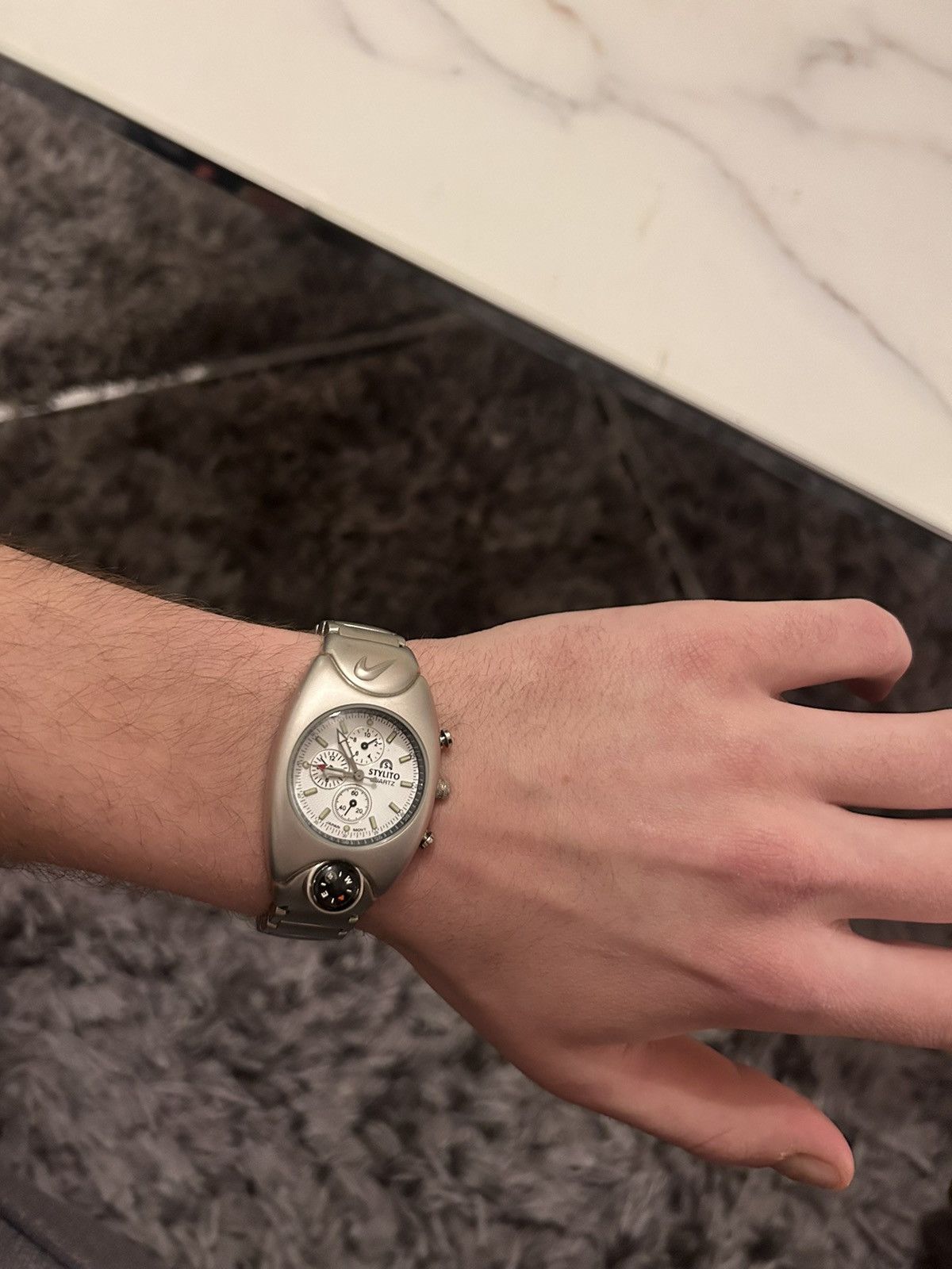Japanese Brand × Nike Vintage Nike x Stylito Watch | Grailed