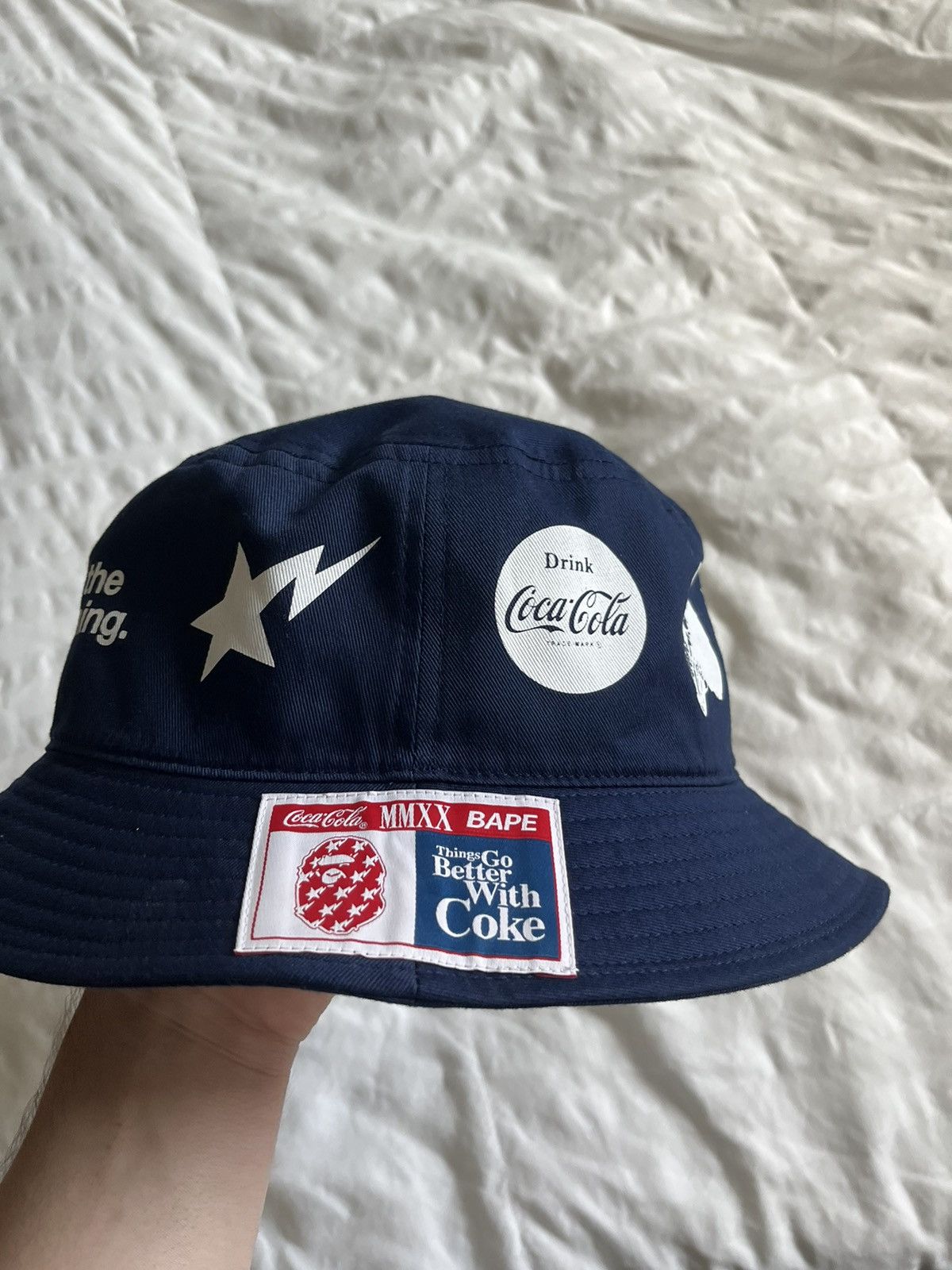 Bape × Coca Cola Bape x Coca Cola bucket hat | Grailed