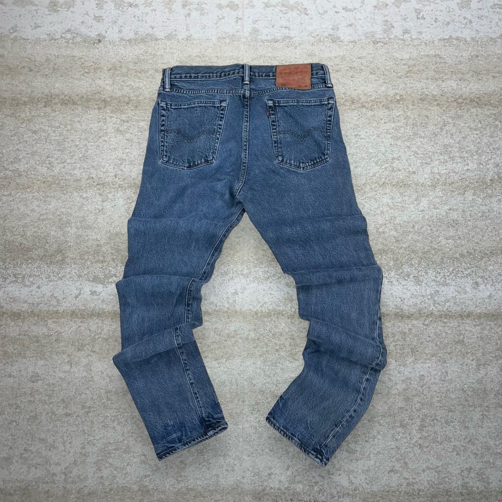 Vintage Levis 510 Skinny Jeans Medium Wash Red Tab Tan Logo | Grailed