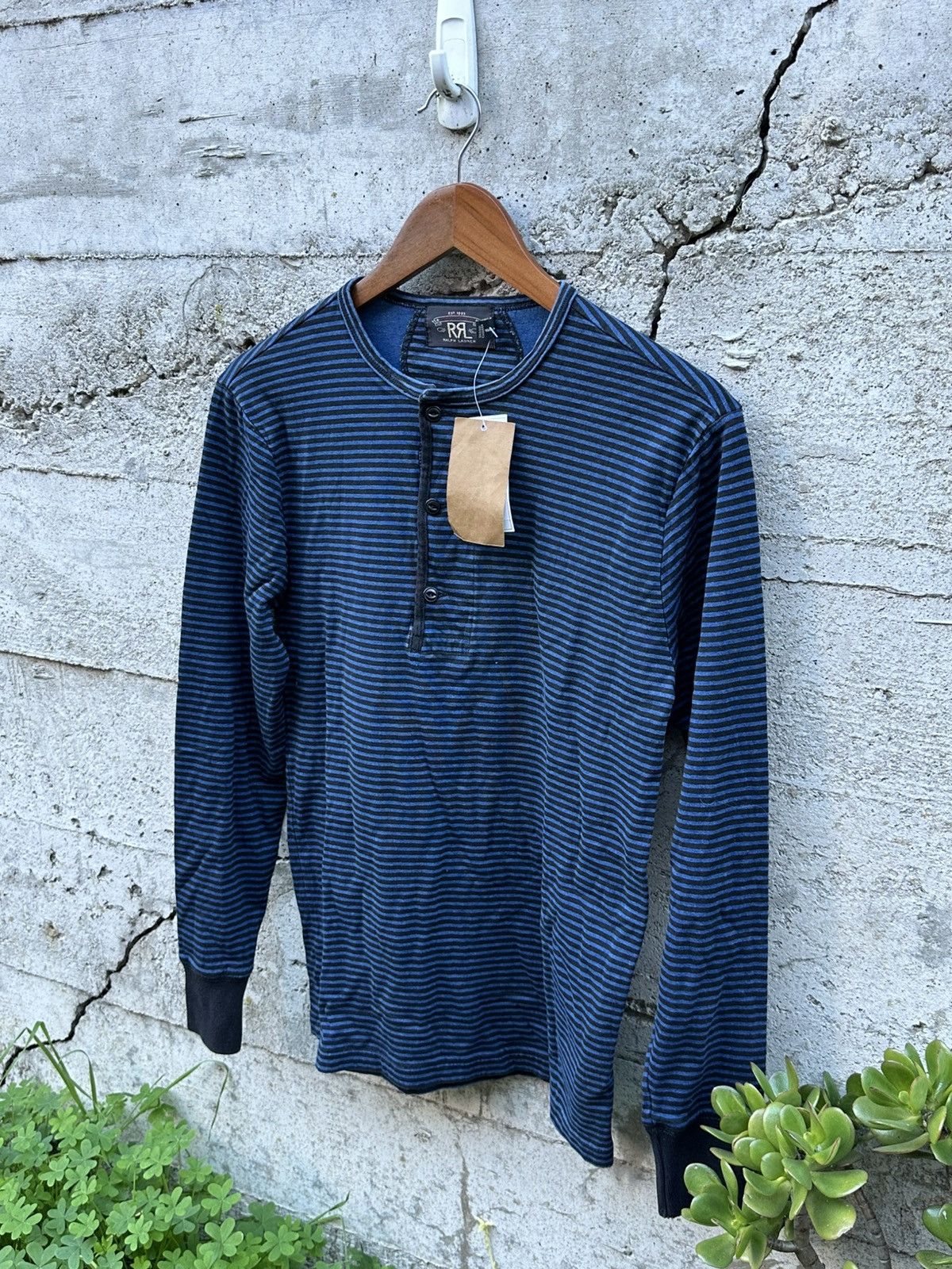 RRL Ralph Lauren RARE GRAIL RRL button Henley XS | Grailed