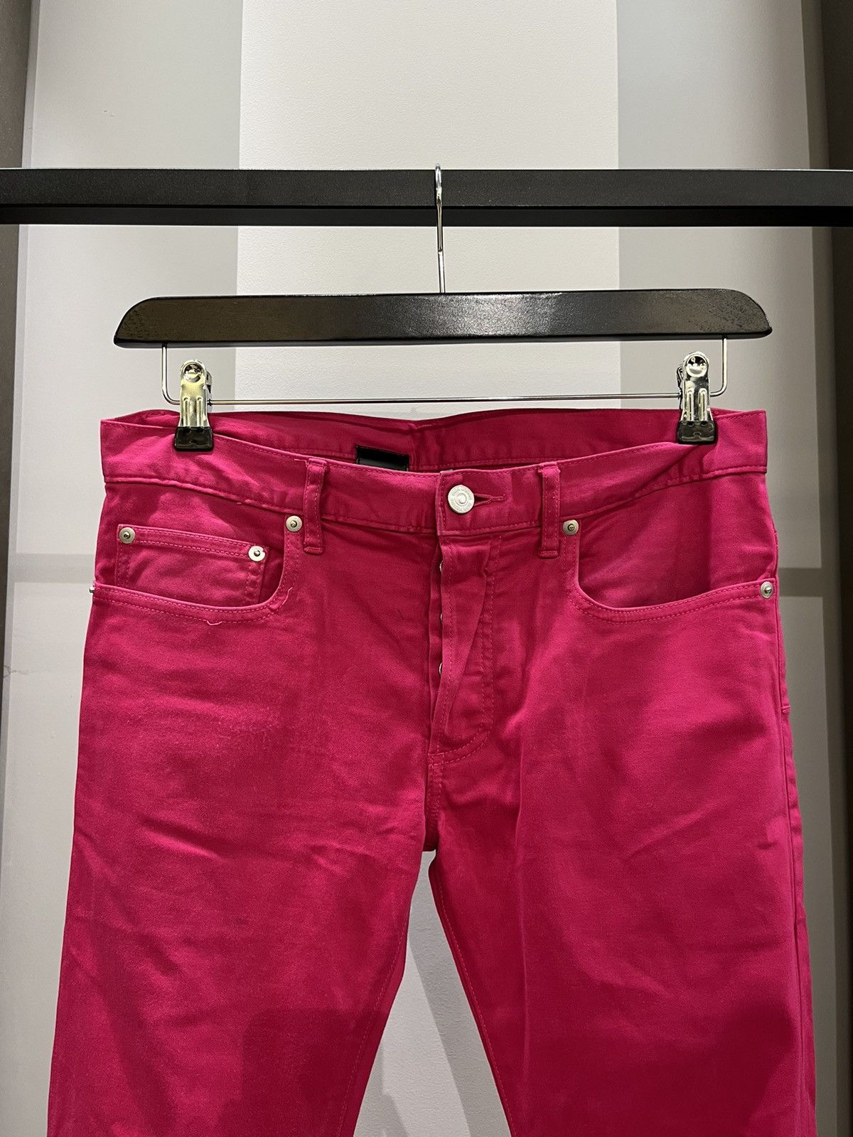 Dior Dior Homme Pink Denim Pants | Grailed