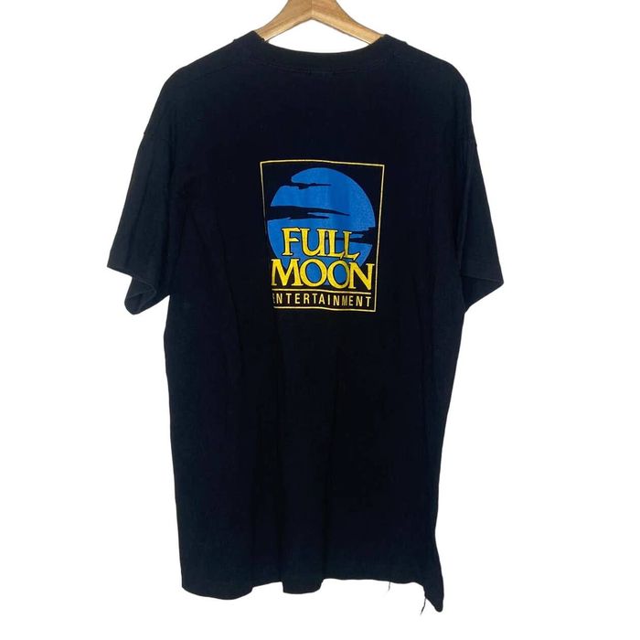 Vintage Vintage Single Stitch Full Moon Entertainment Black T-Shirt ...