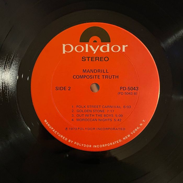 Blank Mandrill - Composite Truth LP vintage vinyl record funk soul ...