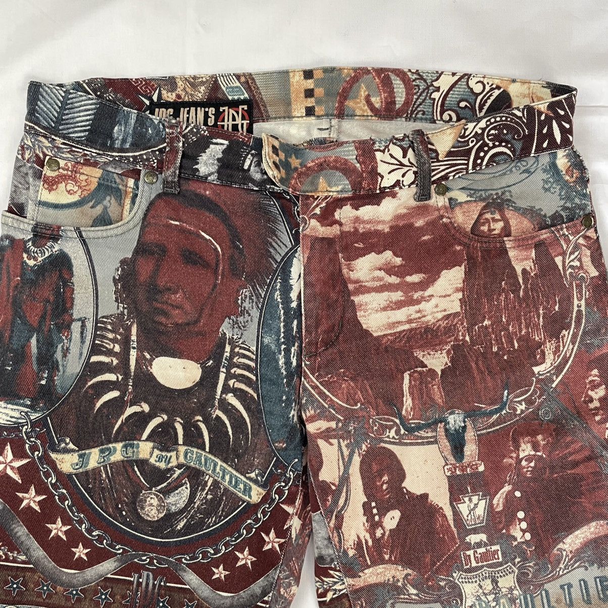 Jean Paul Gaultier AW04 Jean Paul Gaultier Indian X-ray Skeleton Pants ...