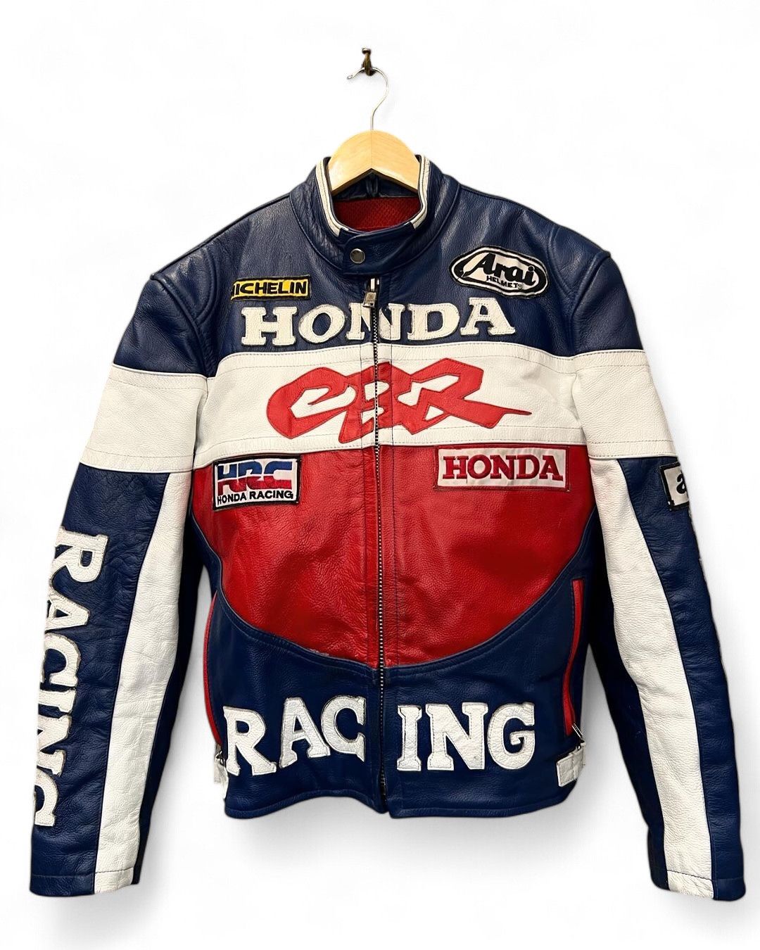 Honda Honda CBR Leather Racing Jacket | Grailed