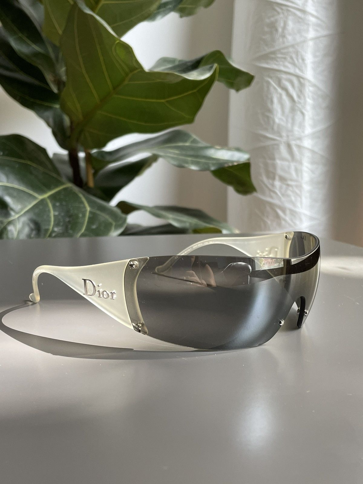 Dior × John Galliano × Vintage Christian Dior Sunglasses Ski 5 Mask Sport Bike Vintage 90s | Grailed