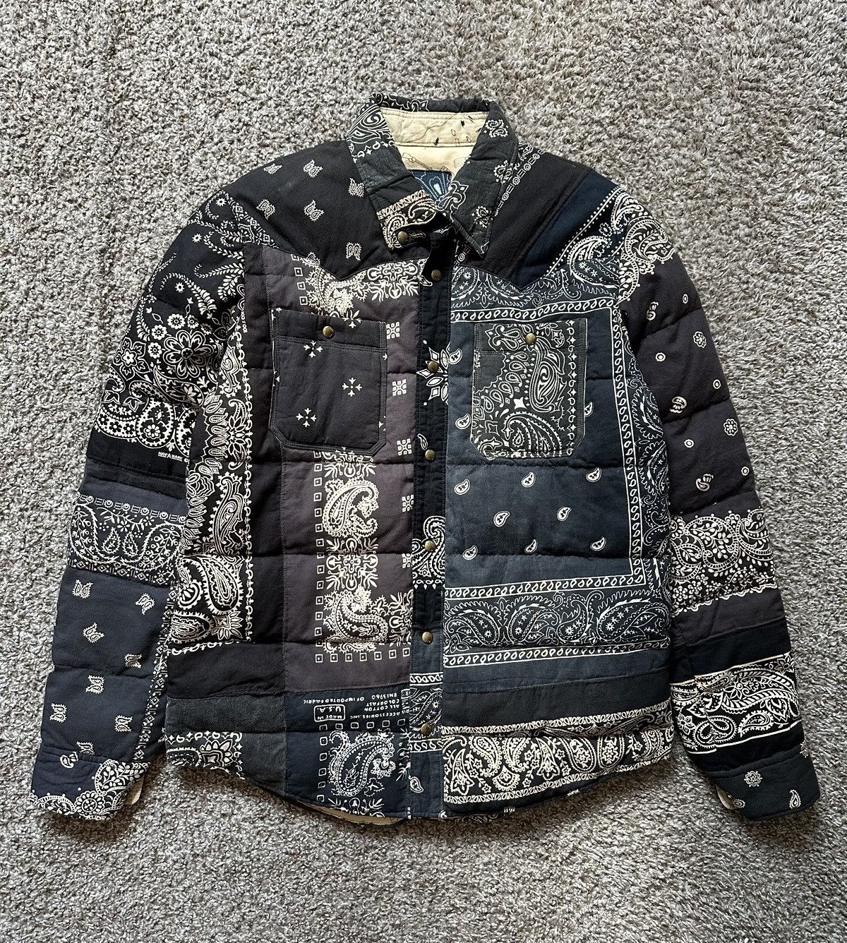 Visvim FW12 ICT Kerchief Down JKT | Grailed