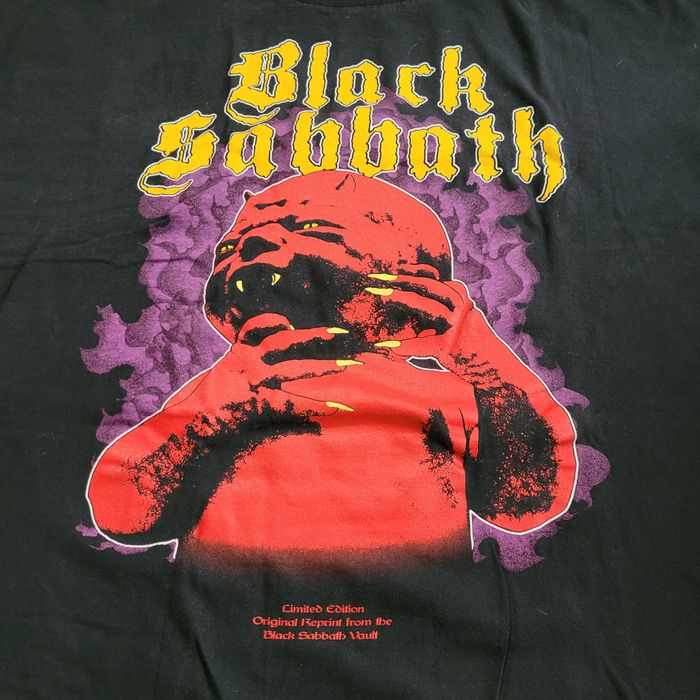 Band Tees Vintage Black Sabbath Born Again Shirt Grailed