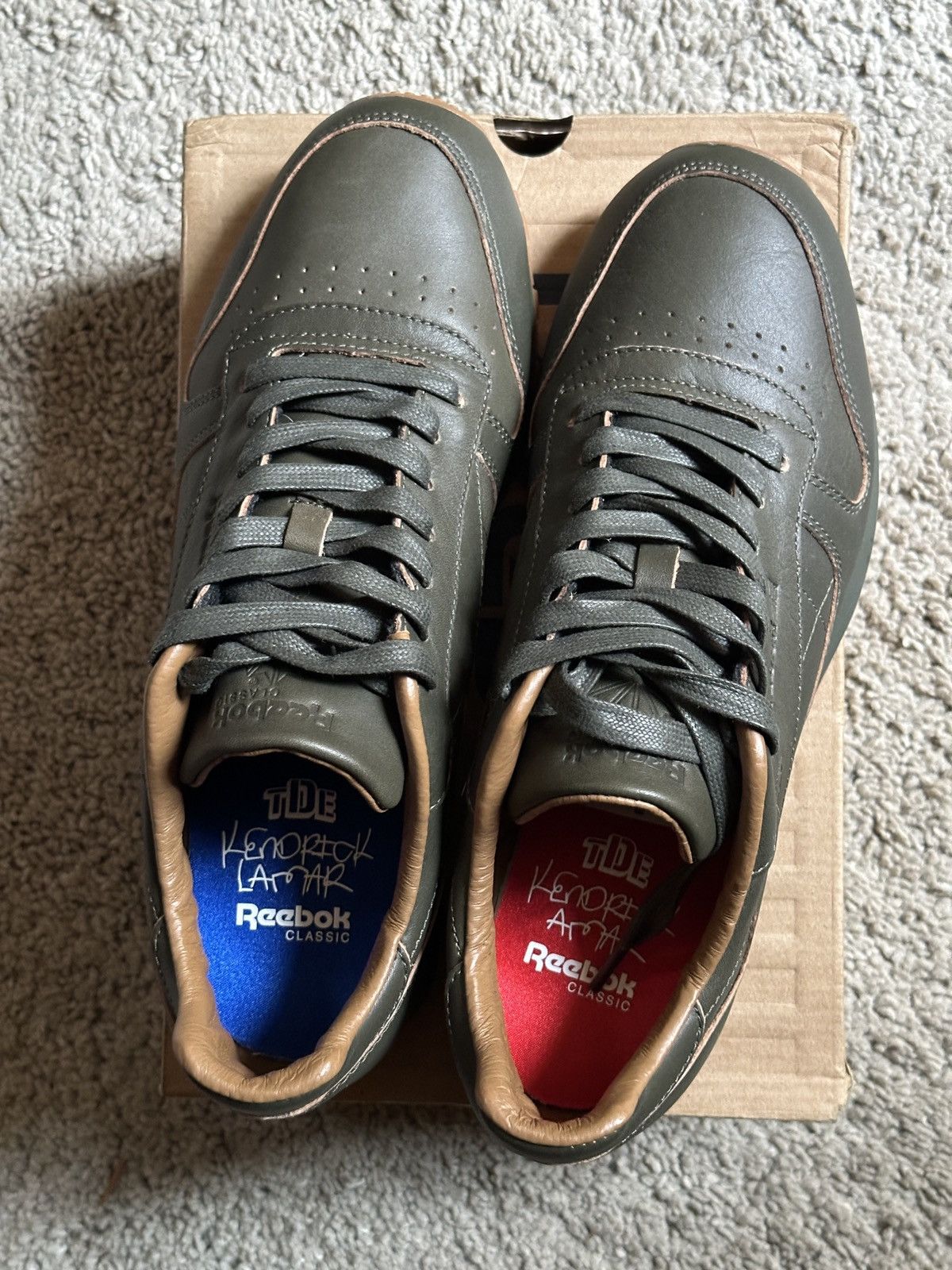 Kendrick Lamar × Reebok Kendrick Lamar x Reebok Classic Leather « lux ...