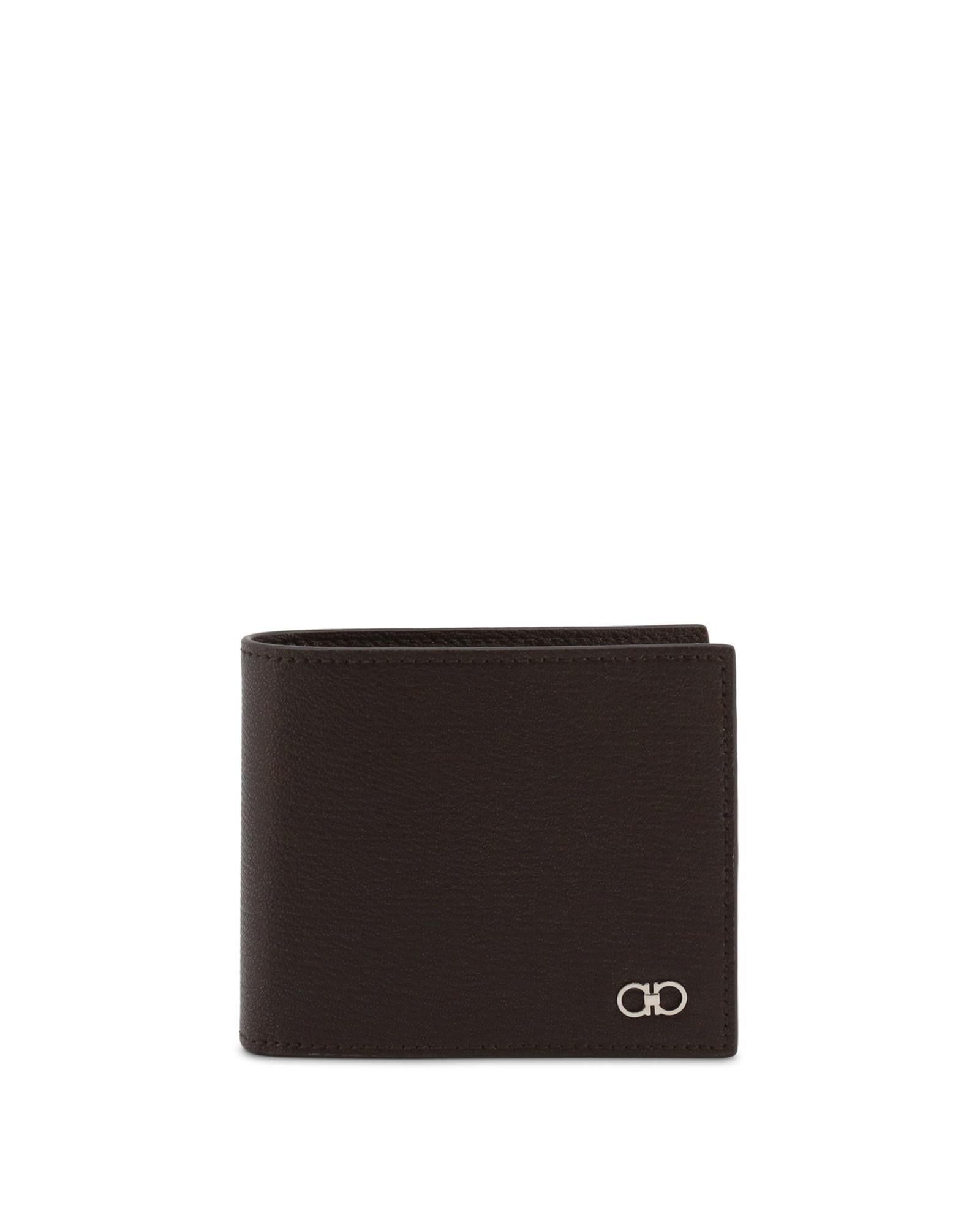 Salvatore Ferragamo Leather Wallet with Credit Card Holder and Coin ...