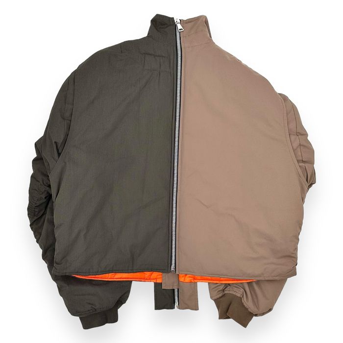 (di)vision Upcycled Oversized Split Bomber Jacket | Grailed