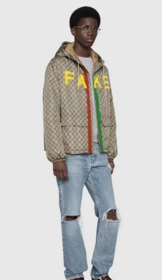 Gucci Fake Not Gucci Jacket | Grailed