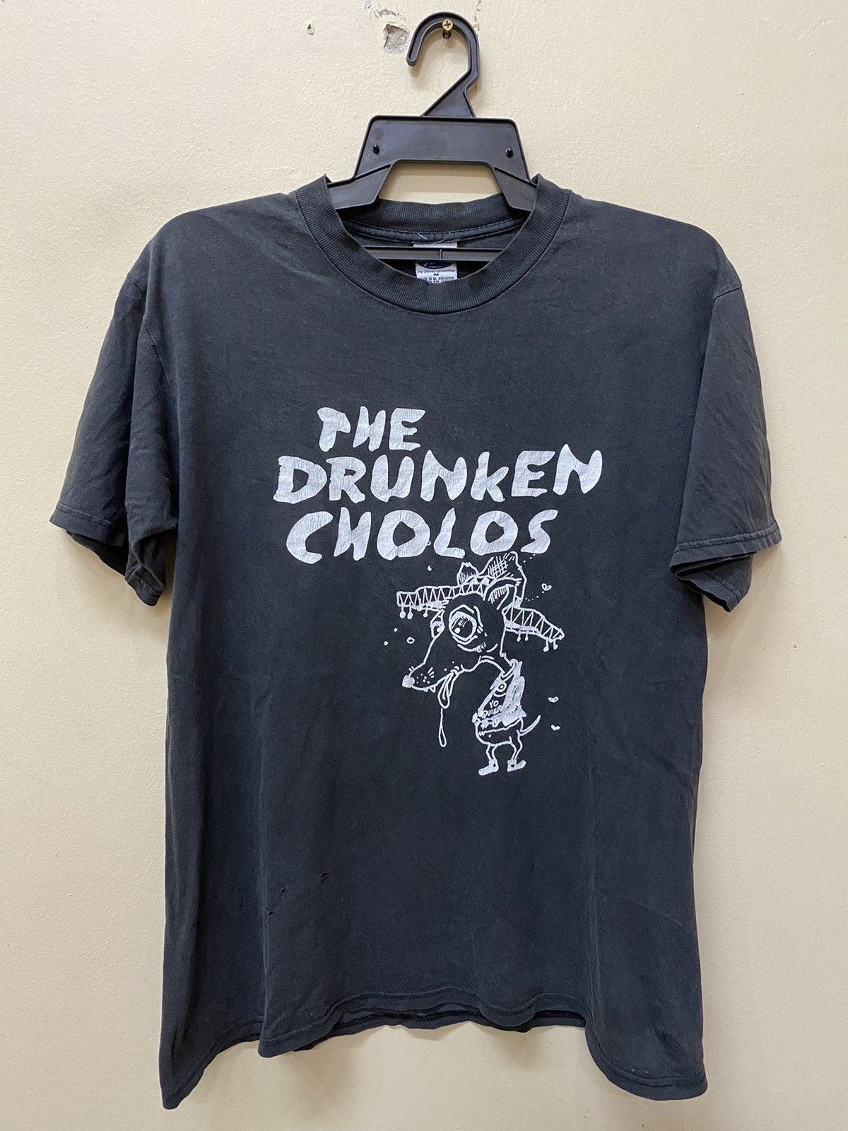 Vintage Vintage Drunken cholos punk rock post punk bandtee shirt | Grailed