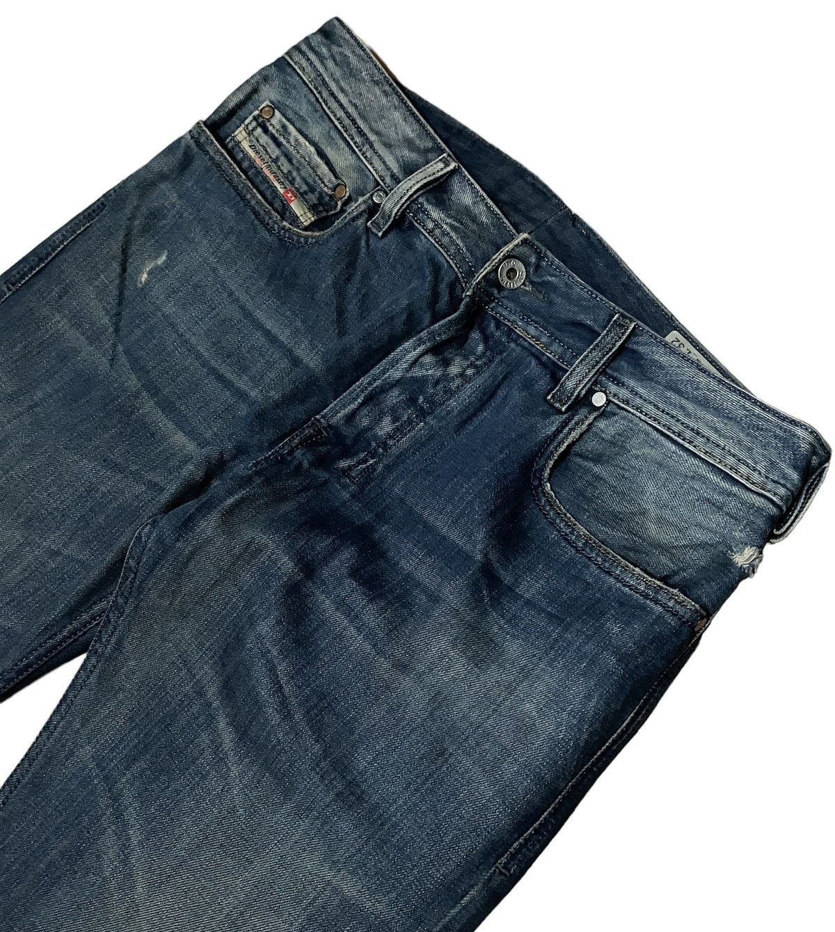 Diesel Vintage Diesel Industry Faded Blue Jeans | Grailed