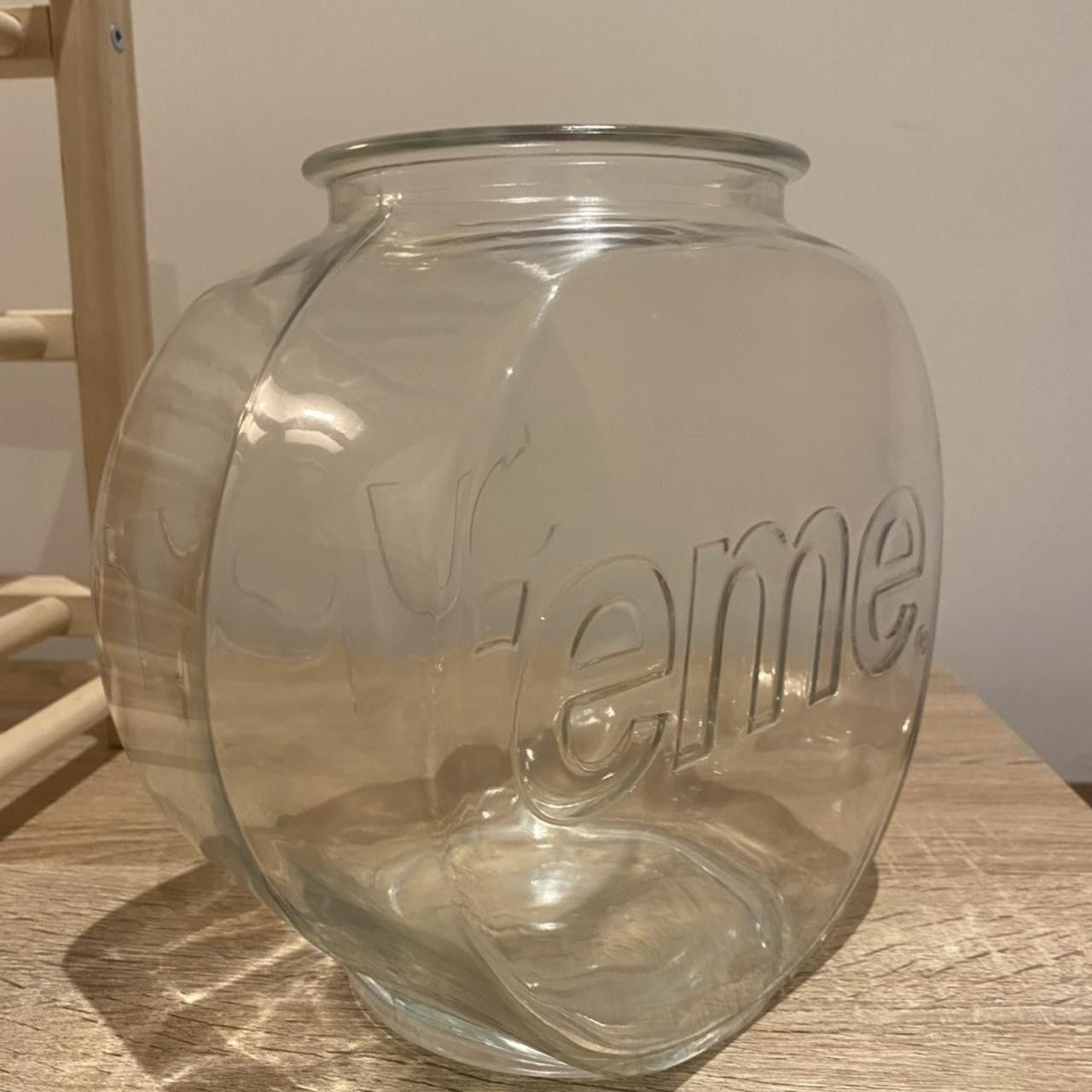 Supreme SUPREME FW20 Glass Fishbowl Vase Transparent Fish Bowl | Grailed