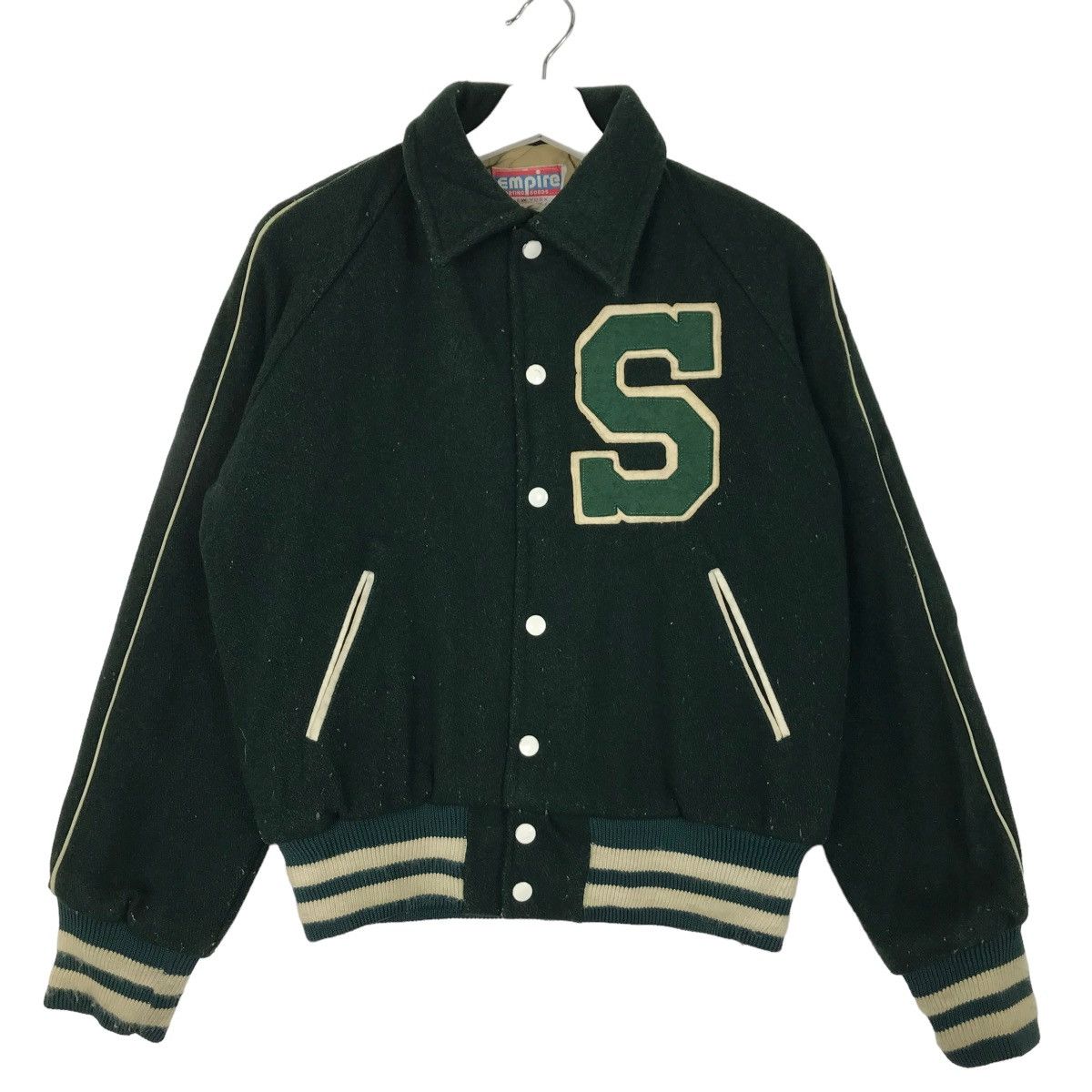 Sporting Goods × Union Made × Varsity Jacket 💥 1970s VINTAGE EMPIRE S ...