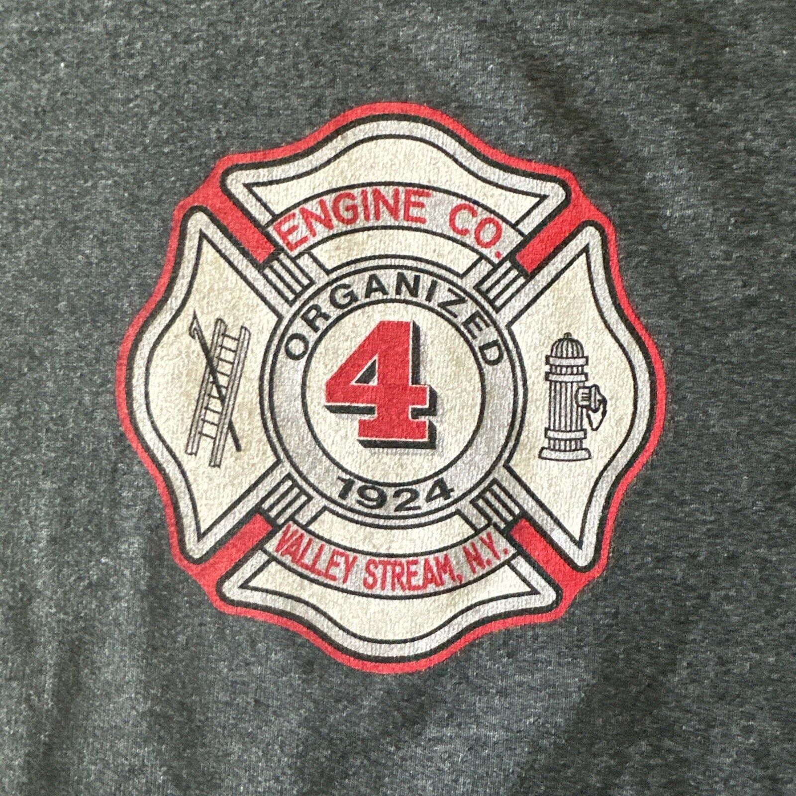 Other Firefighter Valley Stream NY Fire Department Engine 4 T Shir ...
