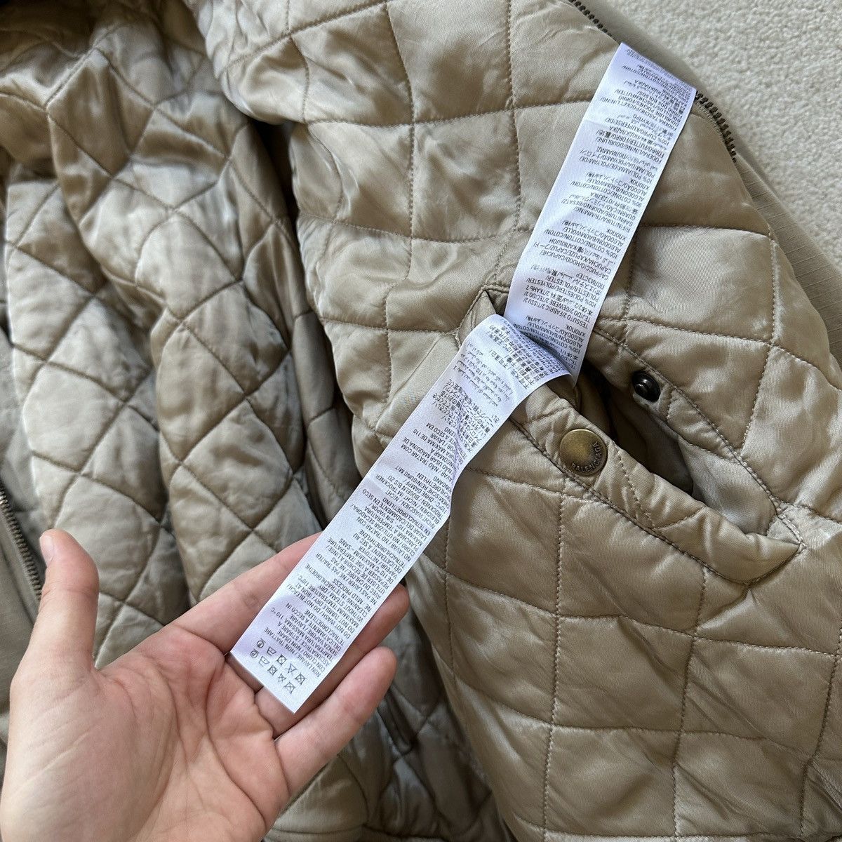 Balenciaga SS22 UNITY FUR BOMBER | Grailed