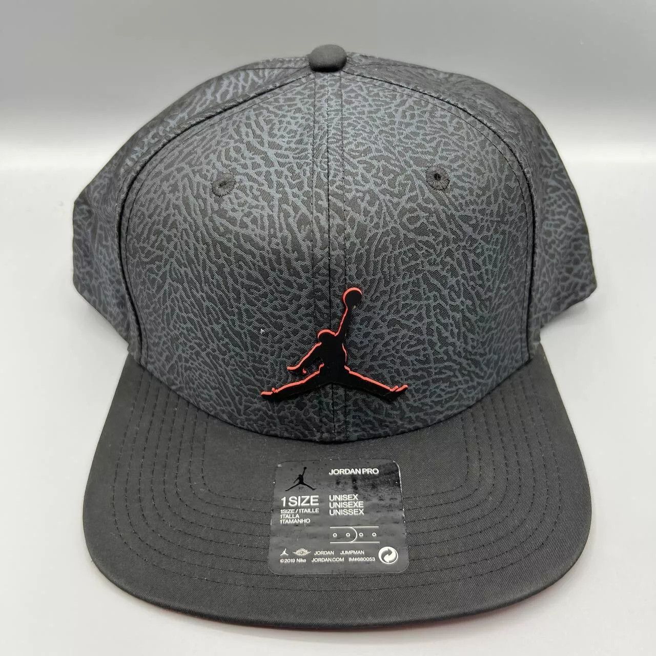 Jordan Brand Air Jordan Pro Hat Men Infrared Cement Elephant SnapBack Cap | Grailed