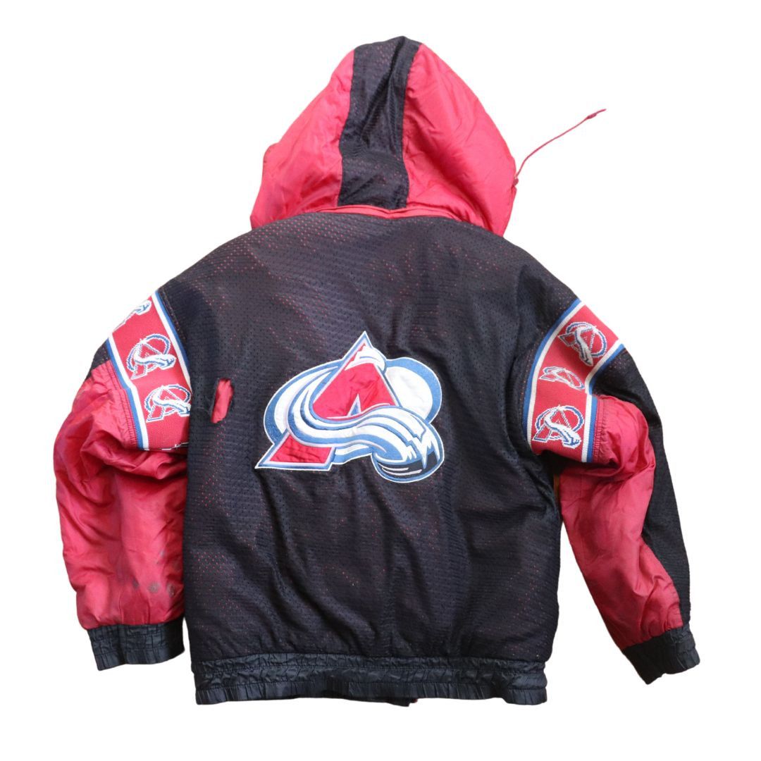NHL × Pro Player × Vintage Vintage 90's Colorado Avalanche NHL Pro ...