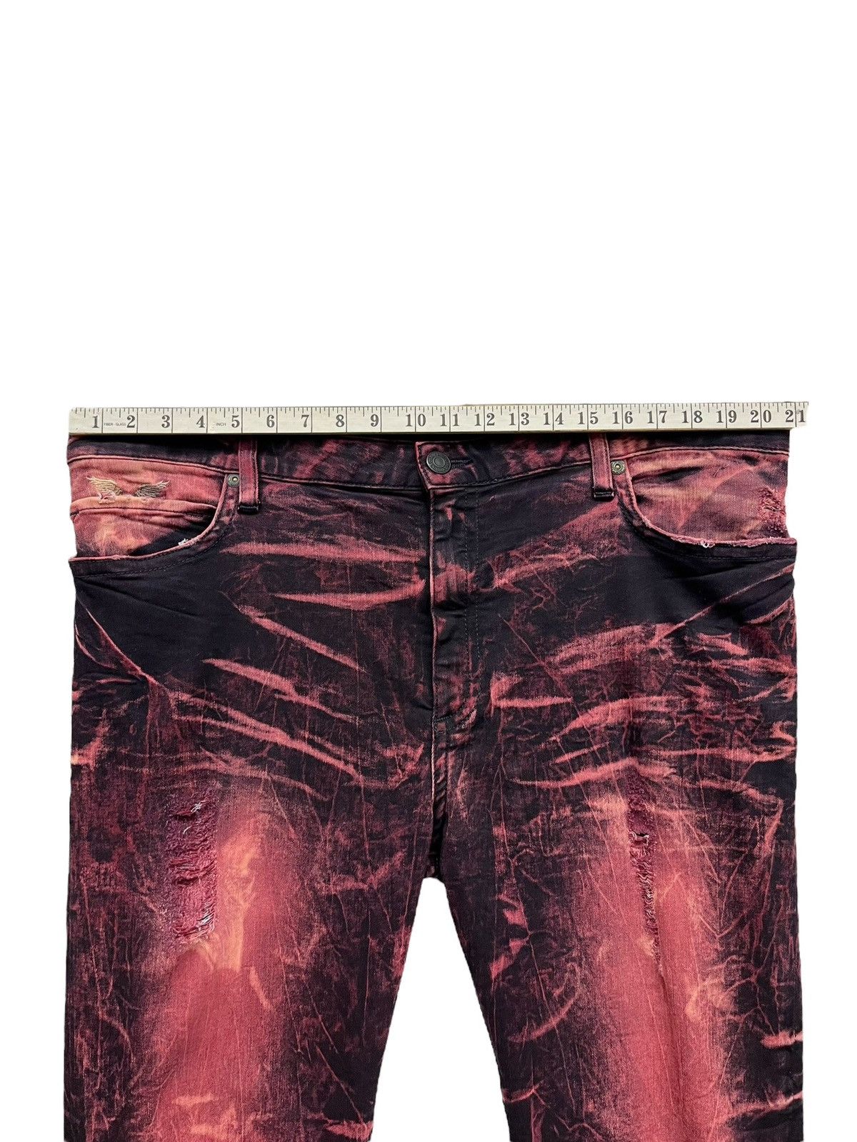 Blood For Luxury × Made In Usa × Robins Jeans 42” ROBINS JEANS Red ...