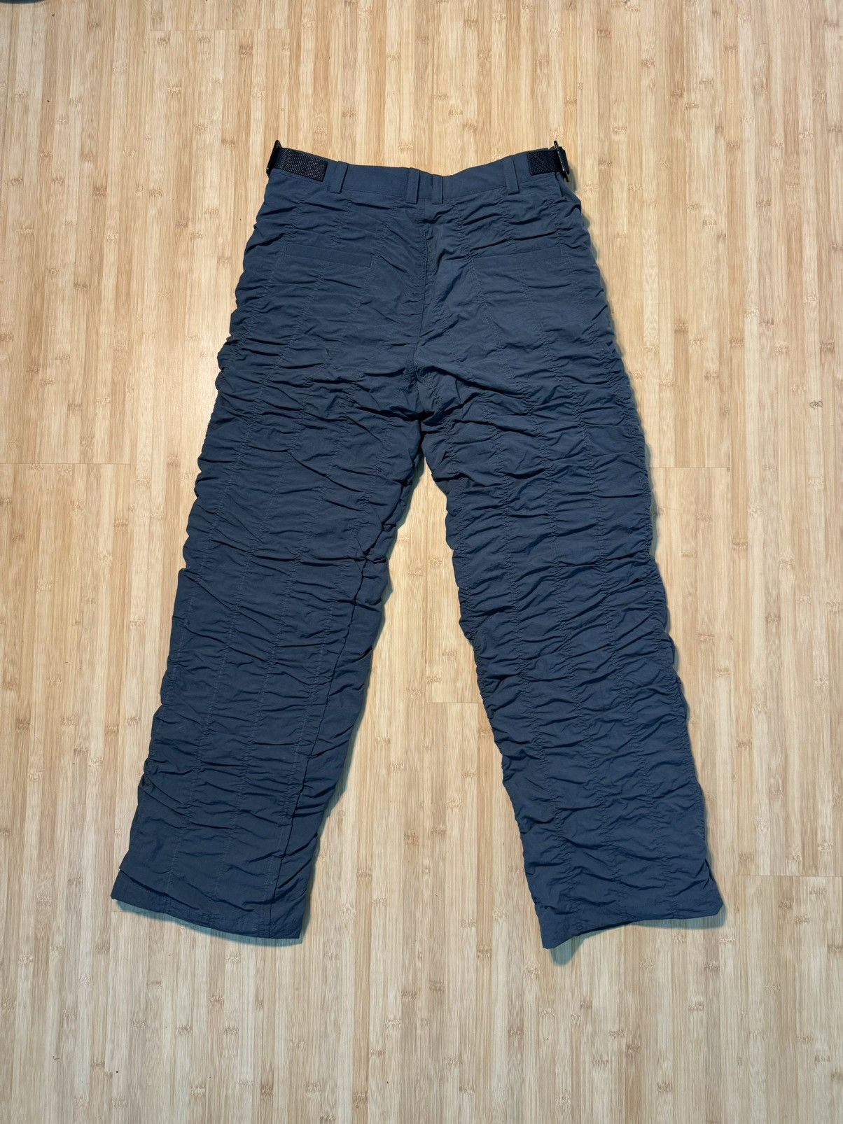 Designer × Rare Konstrukt Shrunken Seam Nylon Track Pants | Grailed
