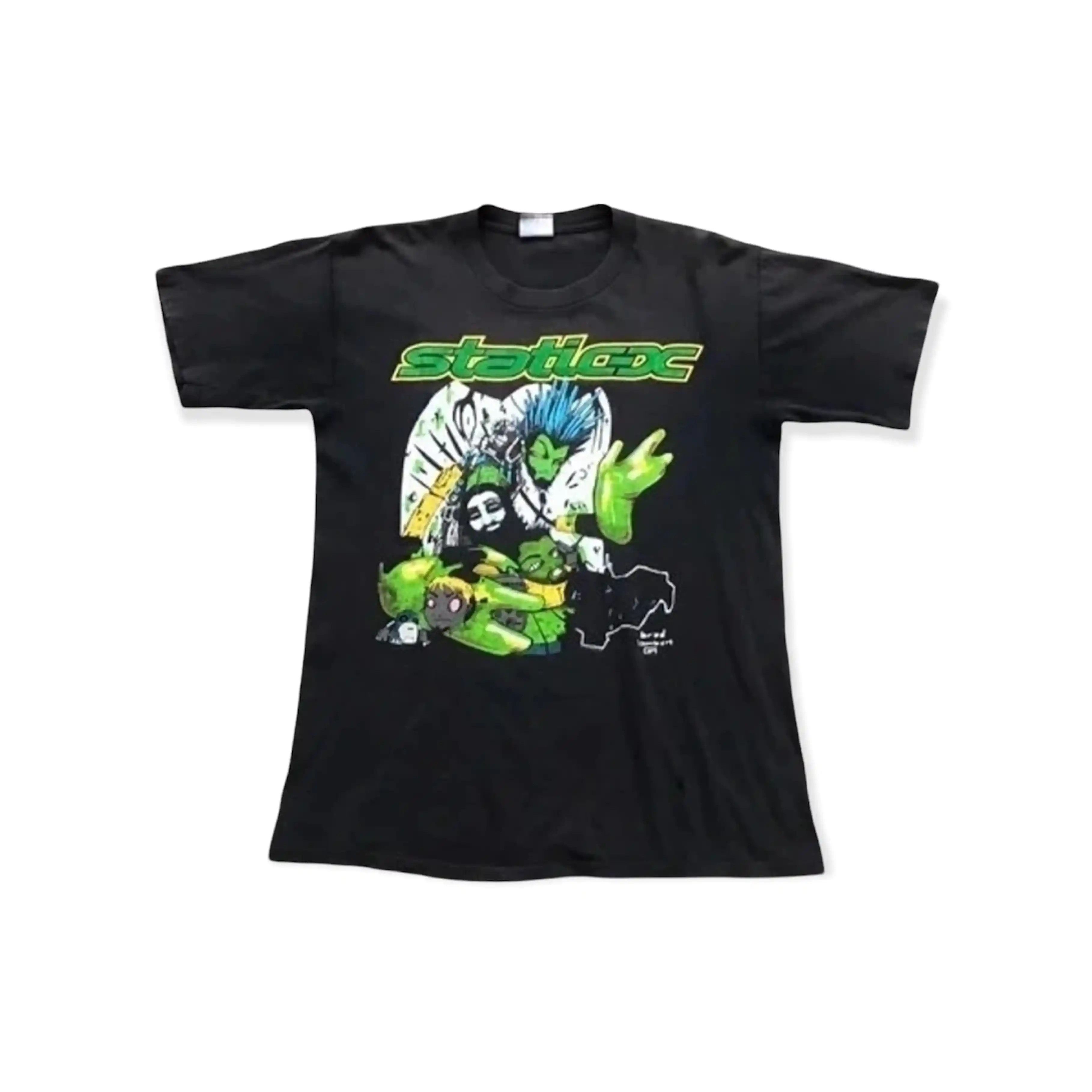 Band Tees × Rock Band × Vintage Vintage 90s Static X Nu Metal Band ...