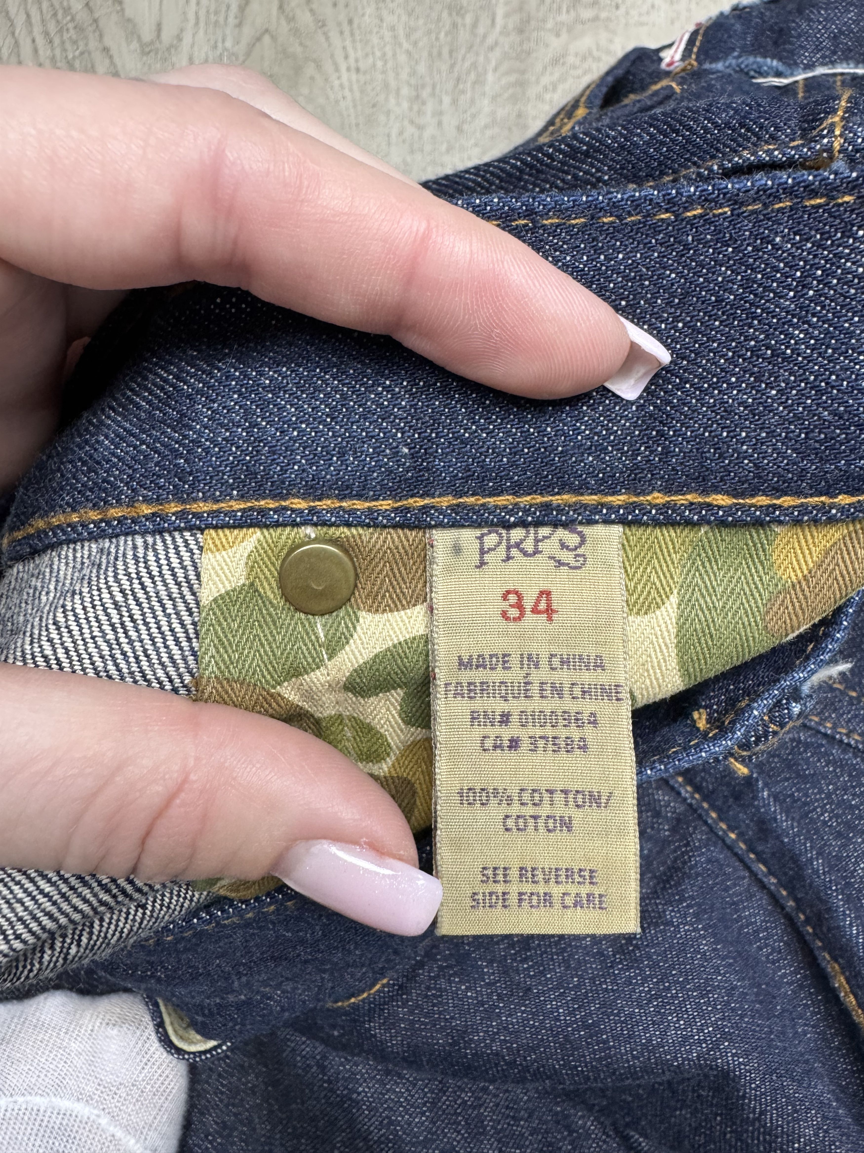 Prps PRPS Mens Japanese Salvage Denim Pants Jeans | Grailed