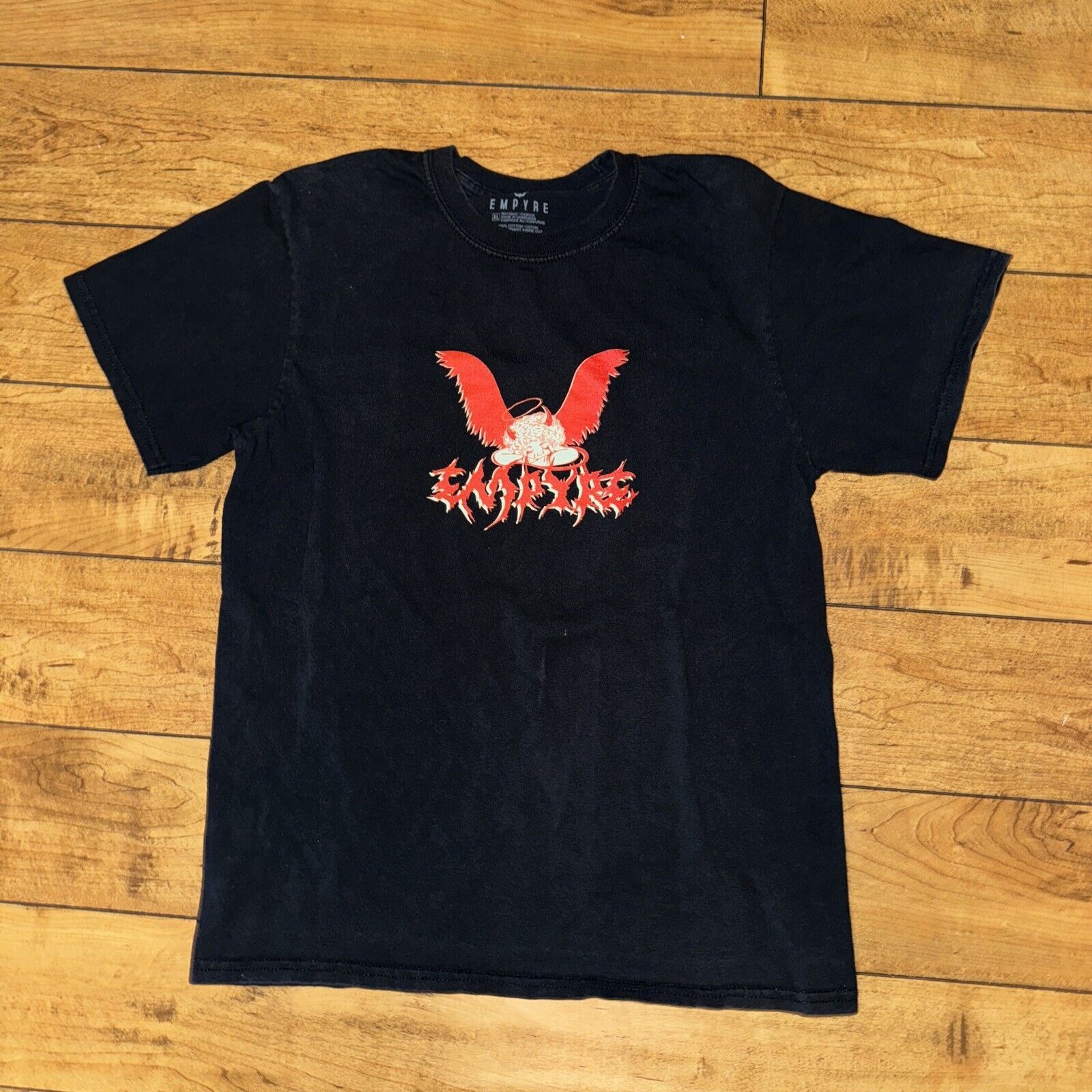 Empyre Empyre Angel T-Shirt Black Youth XL 17x24 | Grailed
