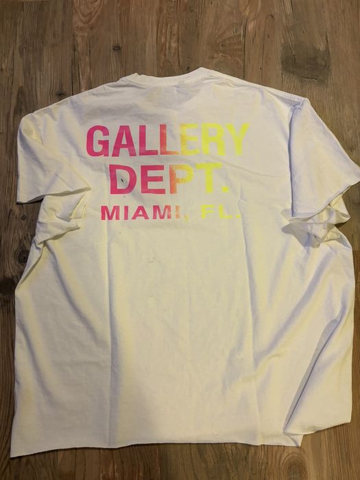 Gallery Dept. Gallery Dept. Boardwalk Miami Paint Splatter Tee | Grailed