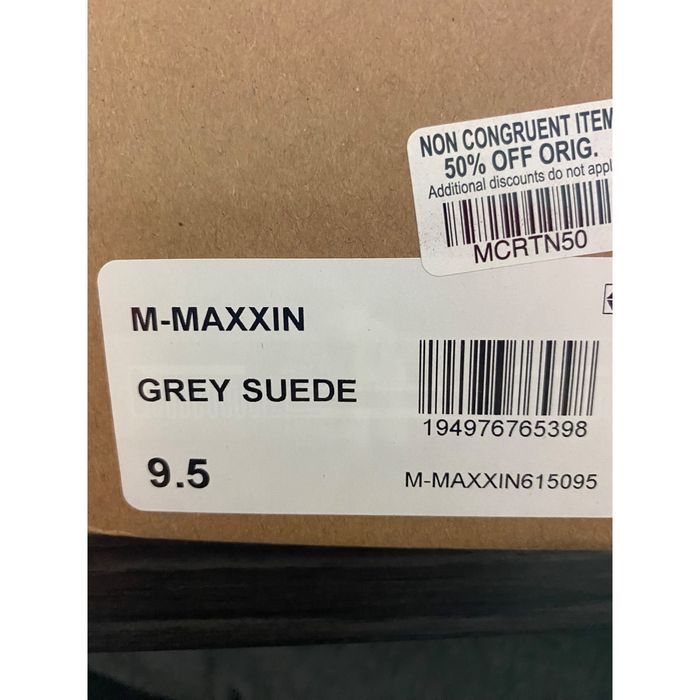 Madden Madden Men Mens Maxxin Mid Height Chelsea Boots Grey 9.5 NIB ...