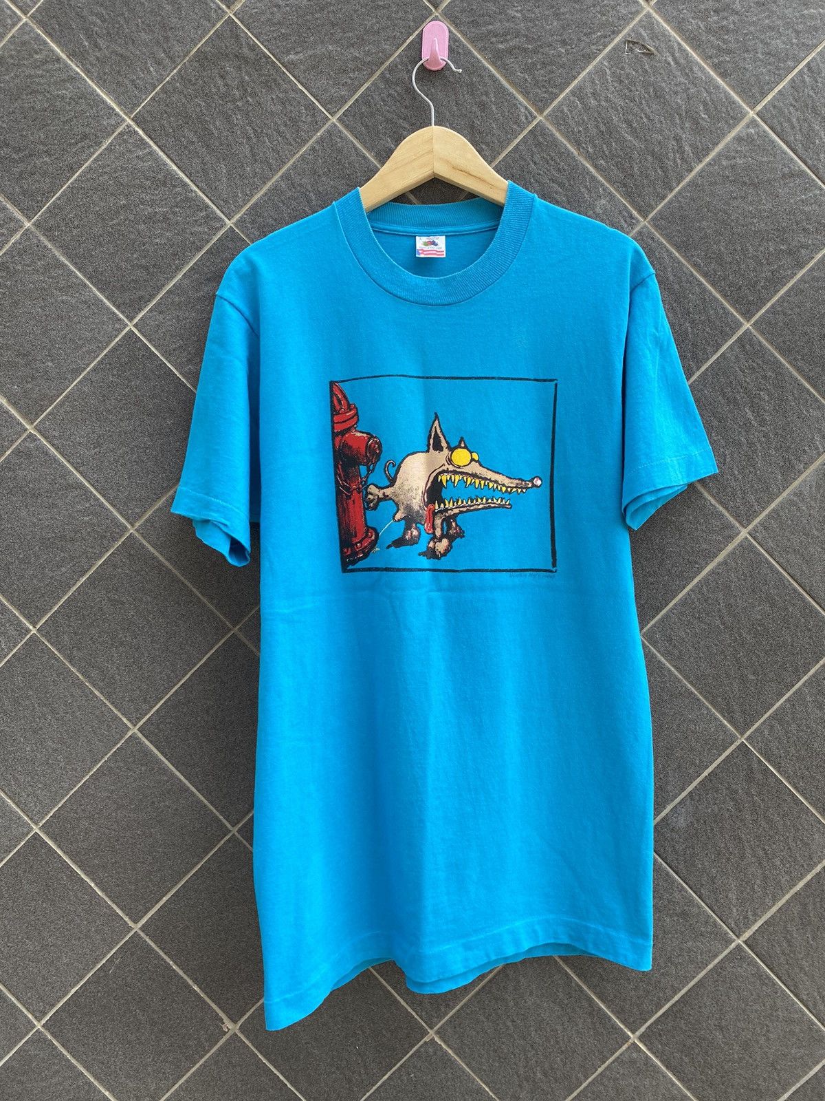 Vintage VINTAGE BOOTLEG DINOSAUR JR ARTWORK BY ANGRY JOHNNY SHIRT | Grailed