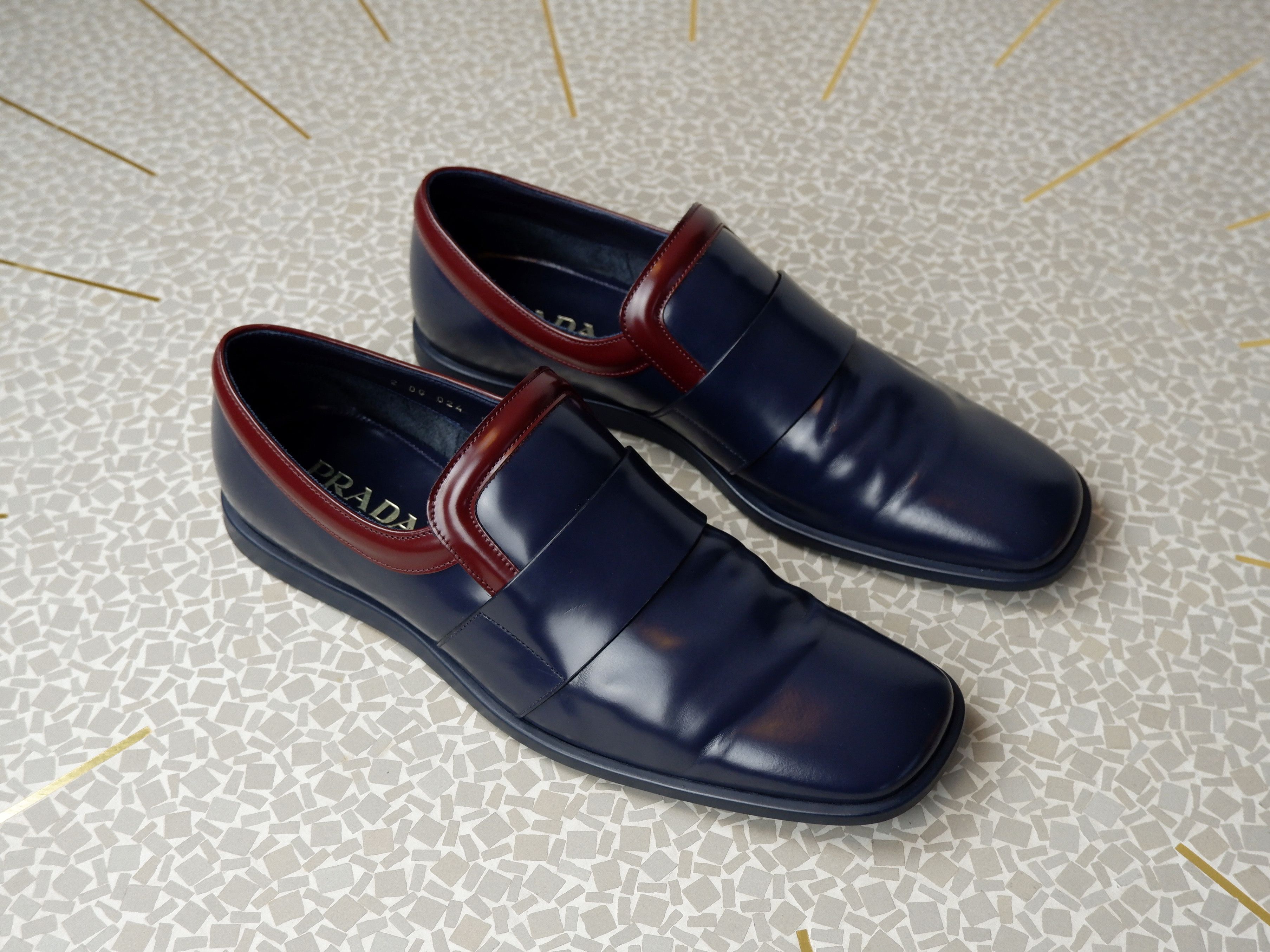 Prada Rare! Prada flat loafers runway SS13 | Grailed