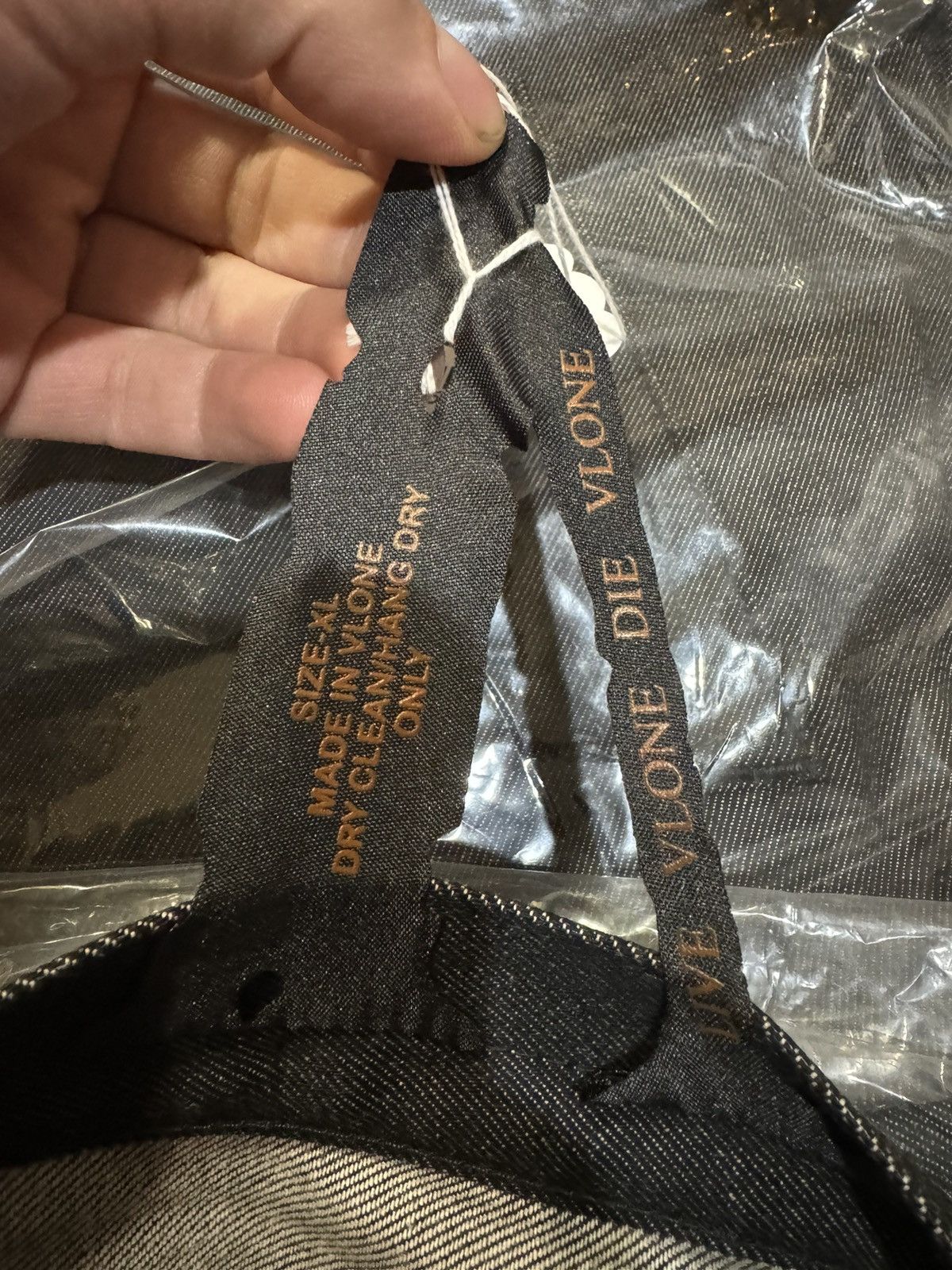 Vlone Vlone Stacked Runway Jeans | Grailed
