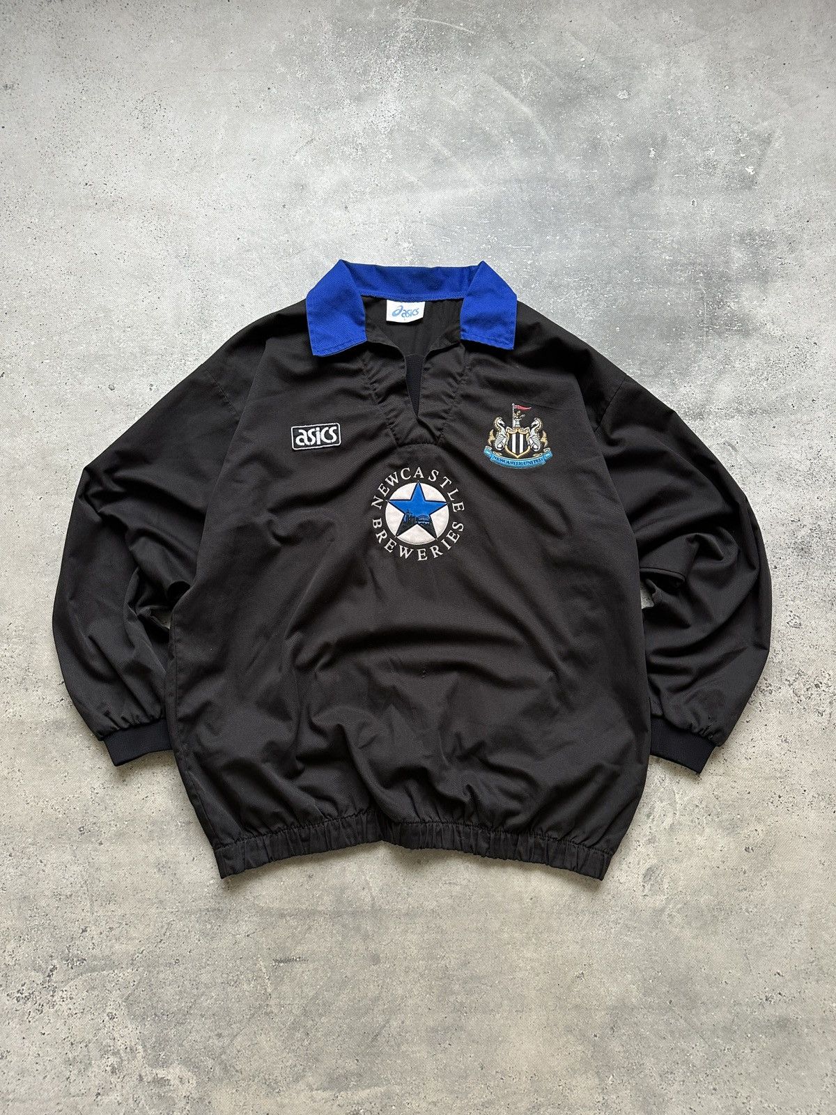 Asics × Vintage VINTAGE 1993/1995 NEWCASTLE UNITED FOOTBALL DRILL ...