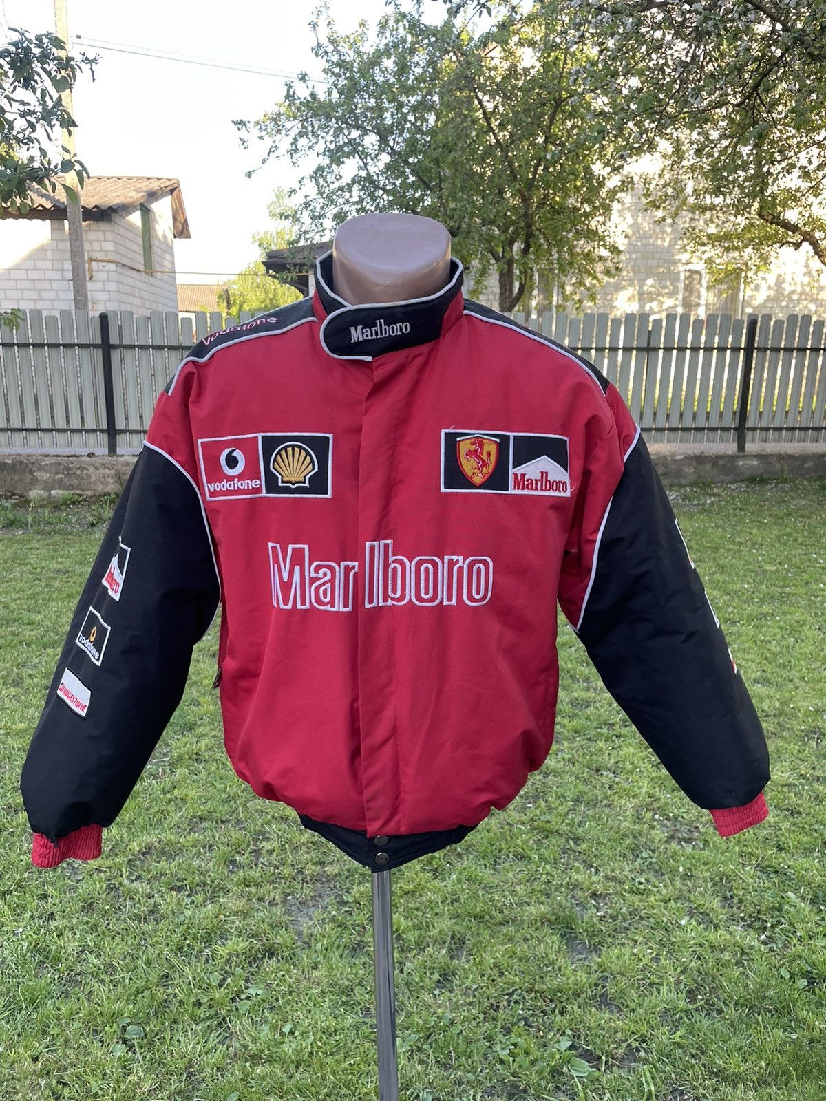 Ferrari × Marlboro × Vintage Vintage Ferrari Marlboro Racing Bomber ...