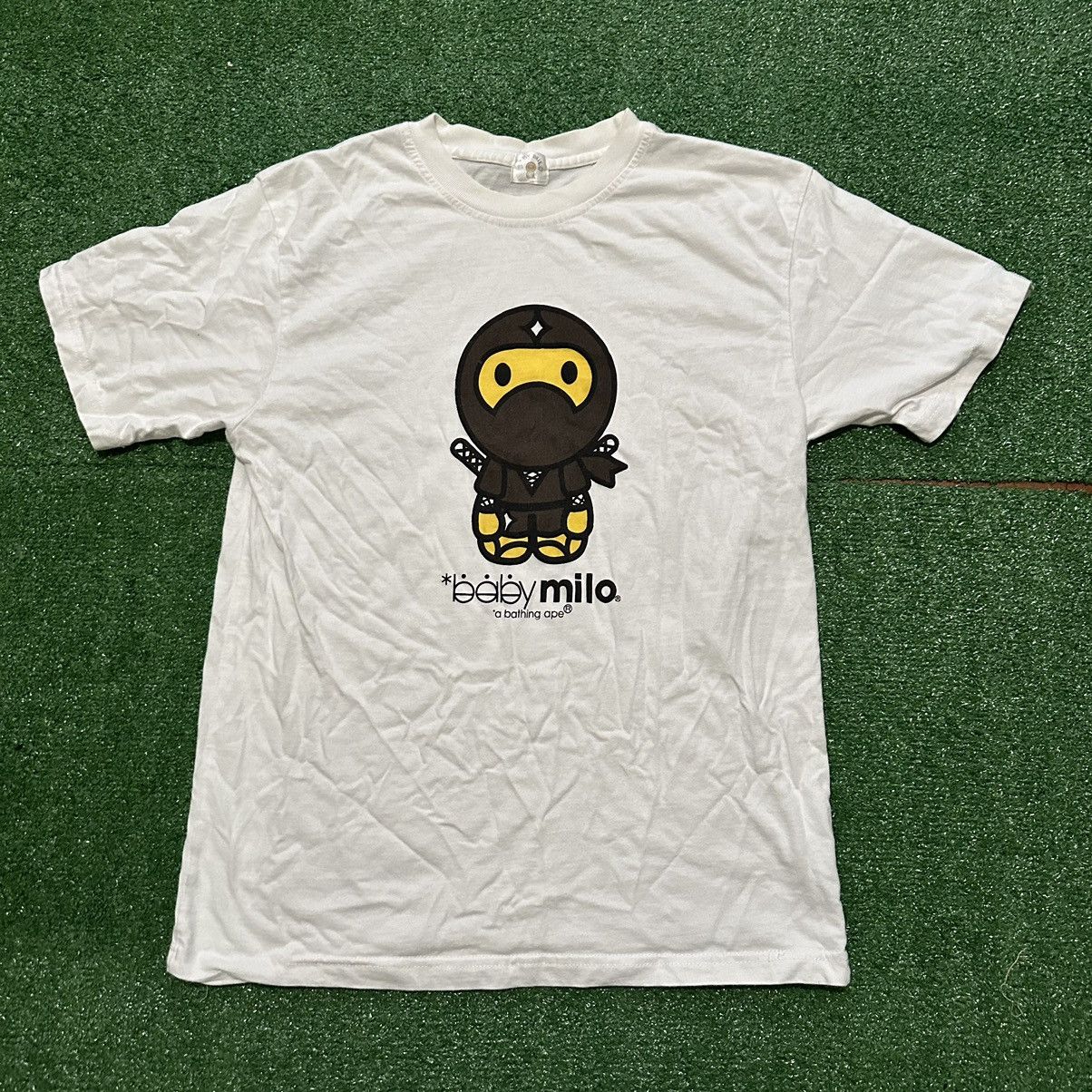 Bape × Vintage A Bathing Ape Bape Ninja T-Shirt Baby Milo | Grailed