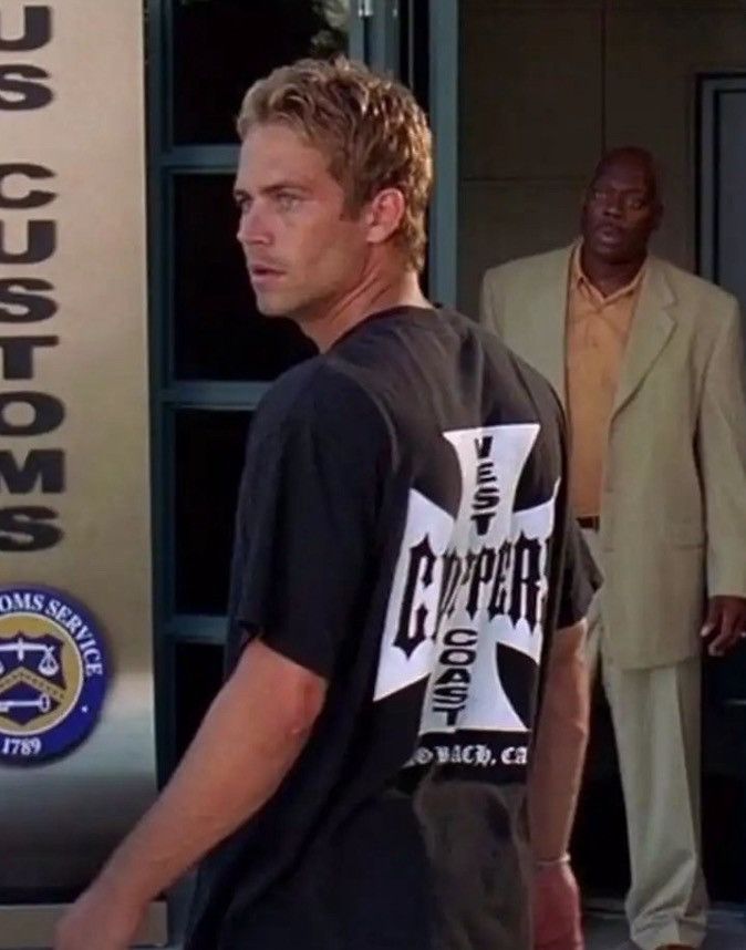 Movie × Streetwear × Vintage West Coast Choppers Long Beach Paul Walker ...