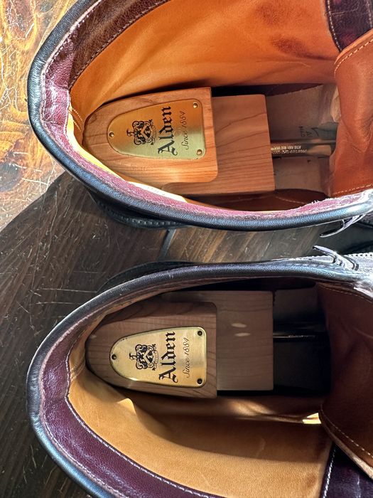 Alden Alden Color 8 Shell Cordovan Wingtip Boot Barrie Last | Grailed