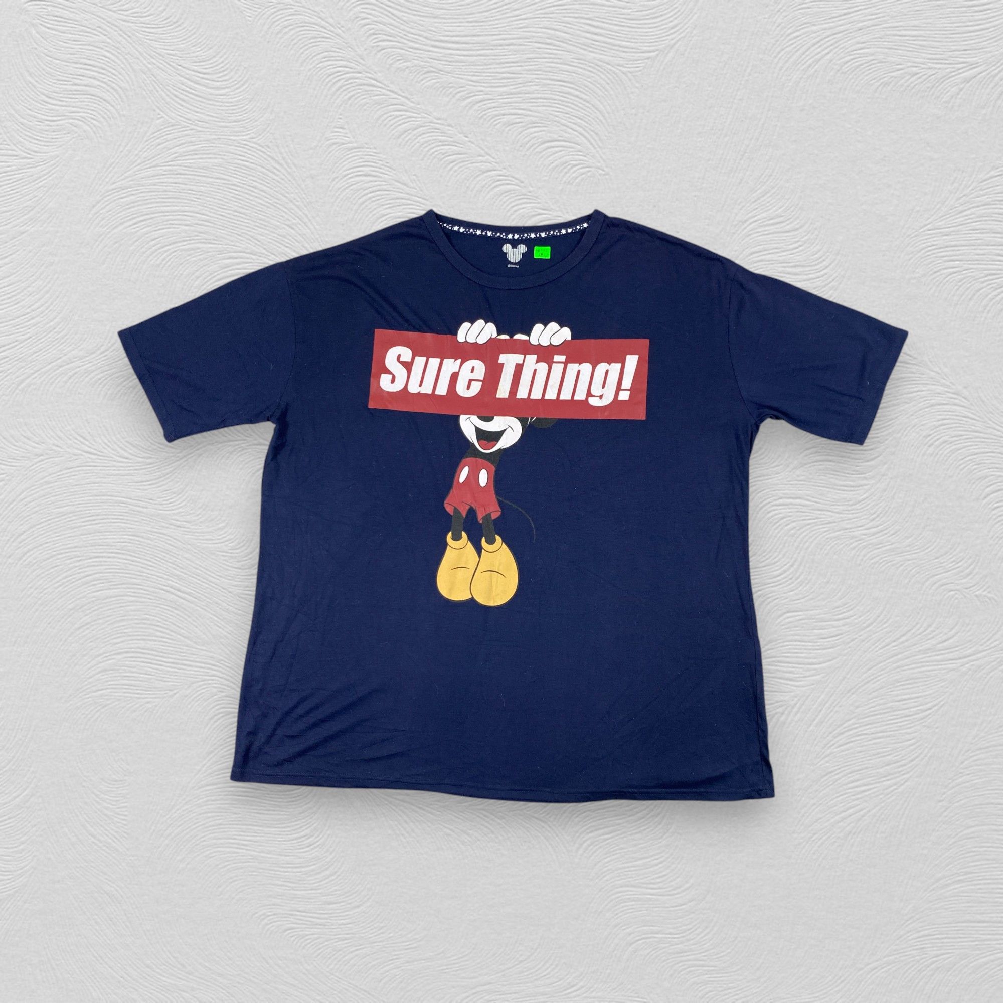 Disney Disney Mickey Mouse Big Logo Sure Thing XXlarge TShirt -B003 ...