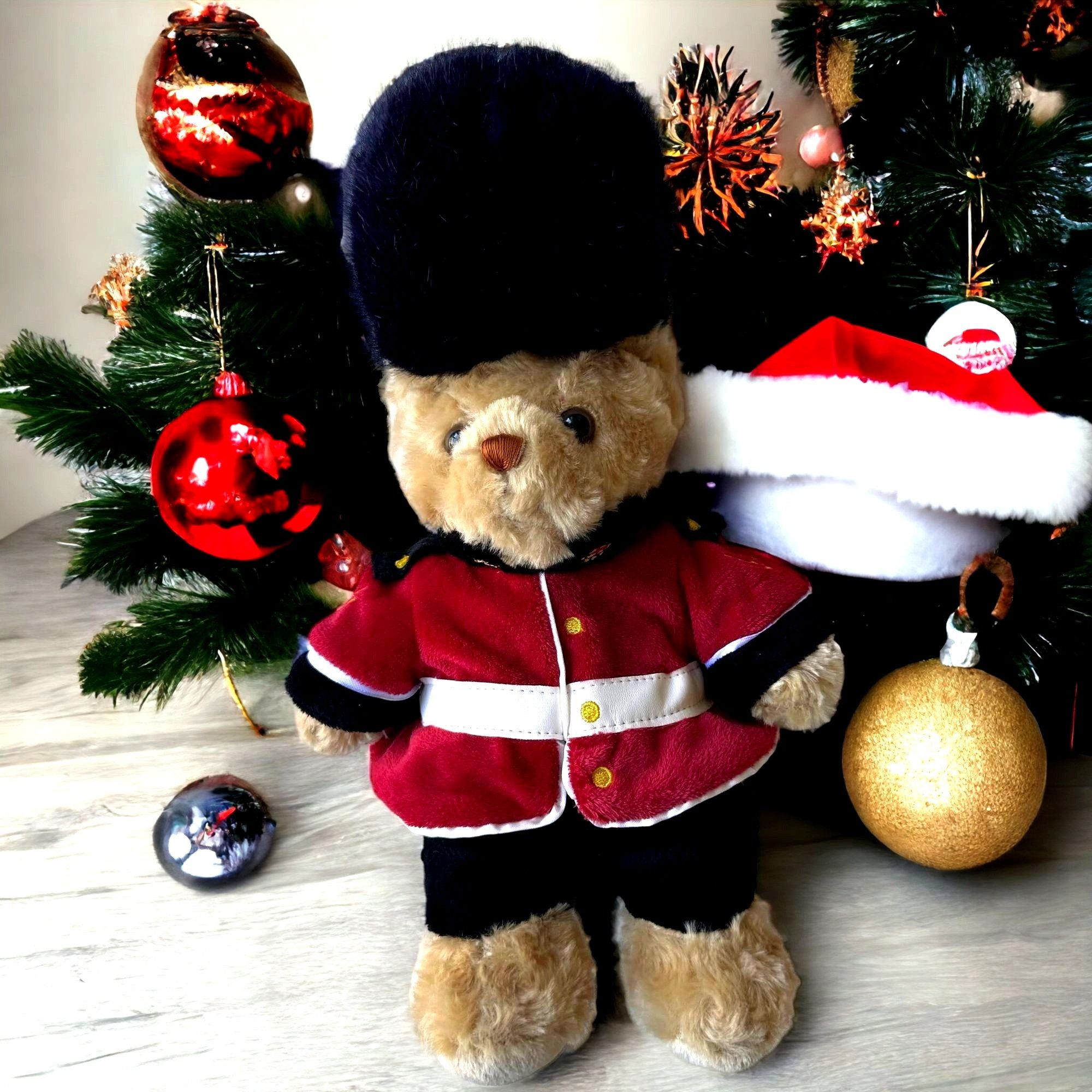 Vintage British Royal Palace Guard Bear Plush London Keel Toys Unifo ...