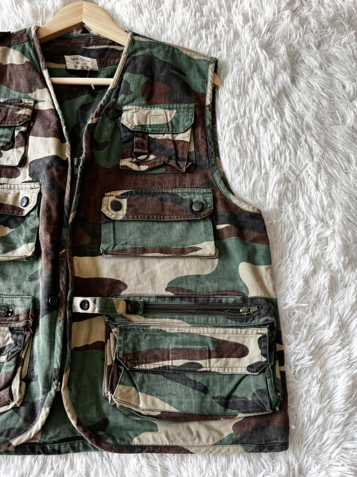 Vintage Vintage Tactical Camo Utility Hunting Vest | Grailed