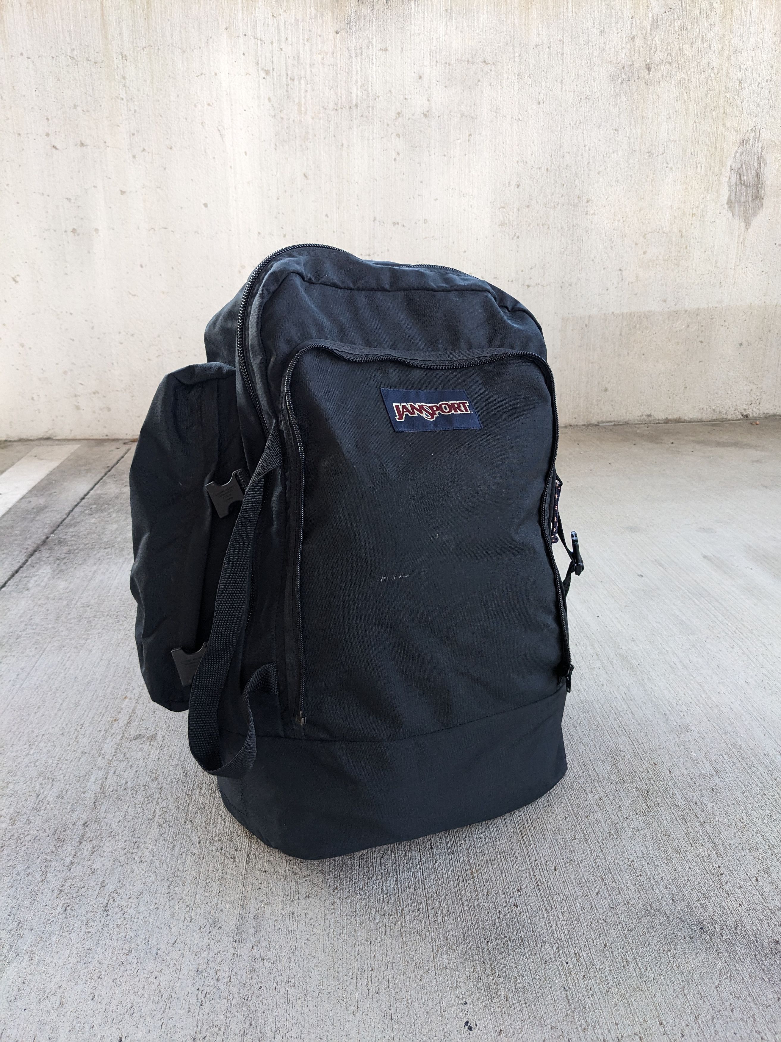 Backpack × Jansport × Vintage Vintage Jansport Large Backpack Duffel ...