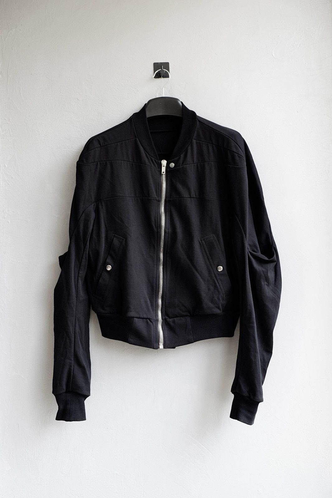 Rick Owens Rick Owens “FOGACHINE” Geth Jogger Bomber Jacket Black | Grailed