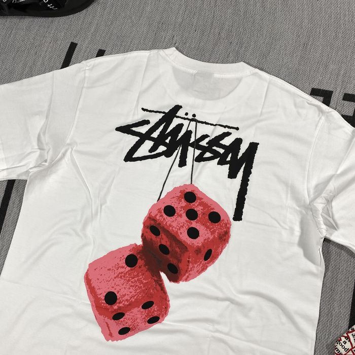 Stussy 🎲 Stussy Hanging Dice Logo Tee Large | Grailed